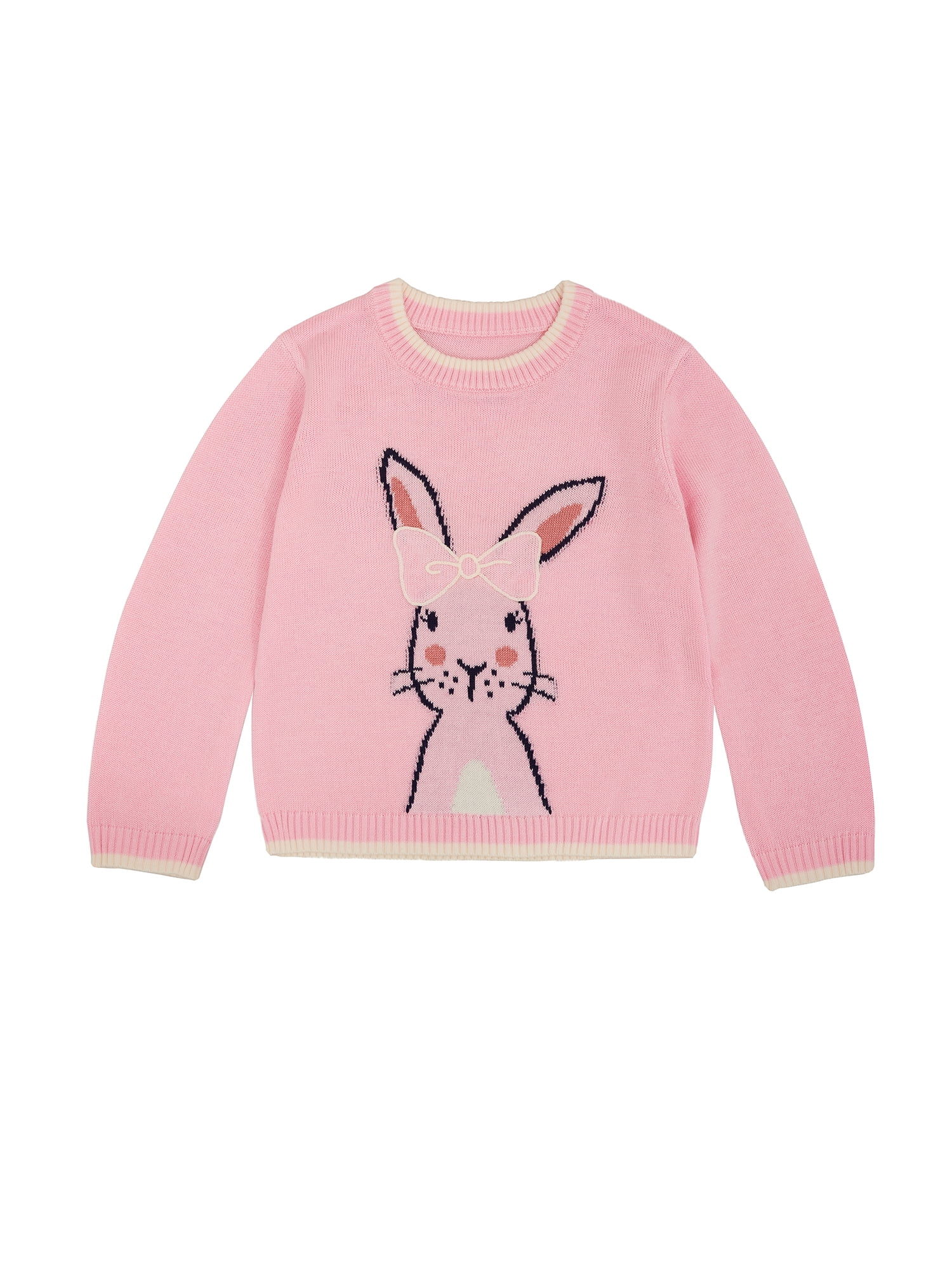 Way To Celebrate Toddler Girl Easter Sweater, Sizes 12M-5T - Walmart.com