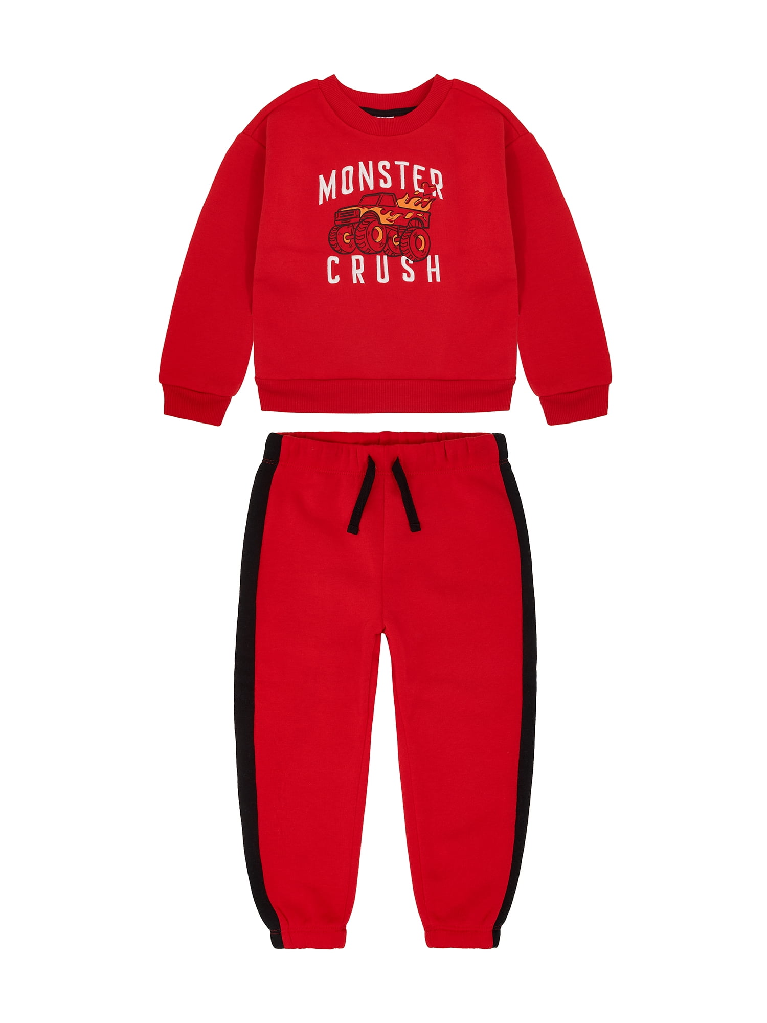Way To Celebrate Baby & Toddler Valentine's Day Jogger Set, Sizes 0M-5T ...