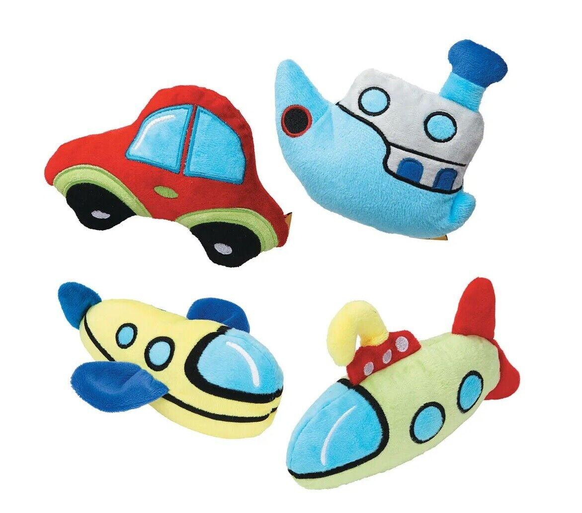 Way To Go Dog Soft Plush Squeaker Chew Toy Exciting Color Texture and ...