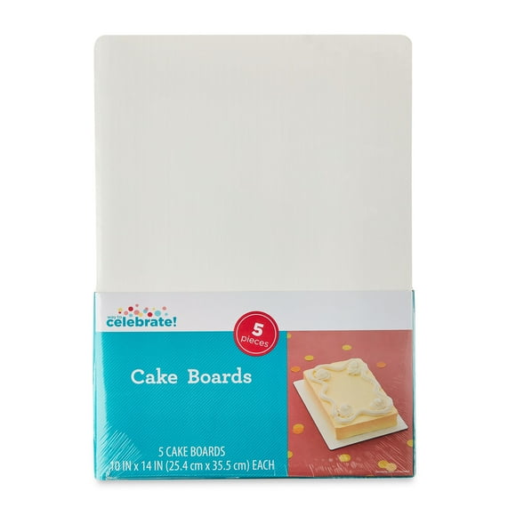 Shop Cardboard Cake Boards in Multiple Sizes and Colors at Walmart