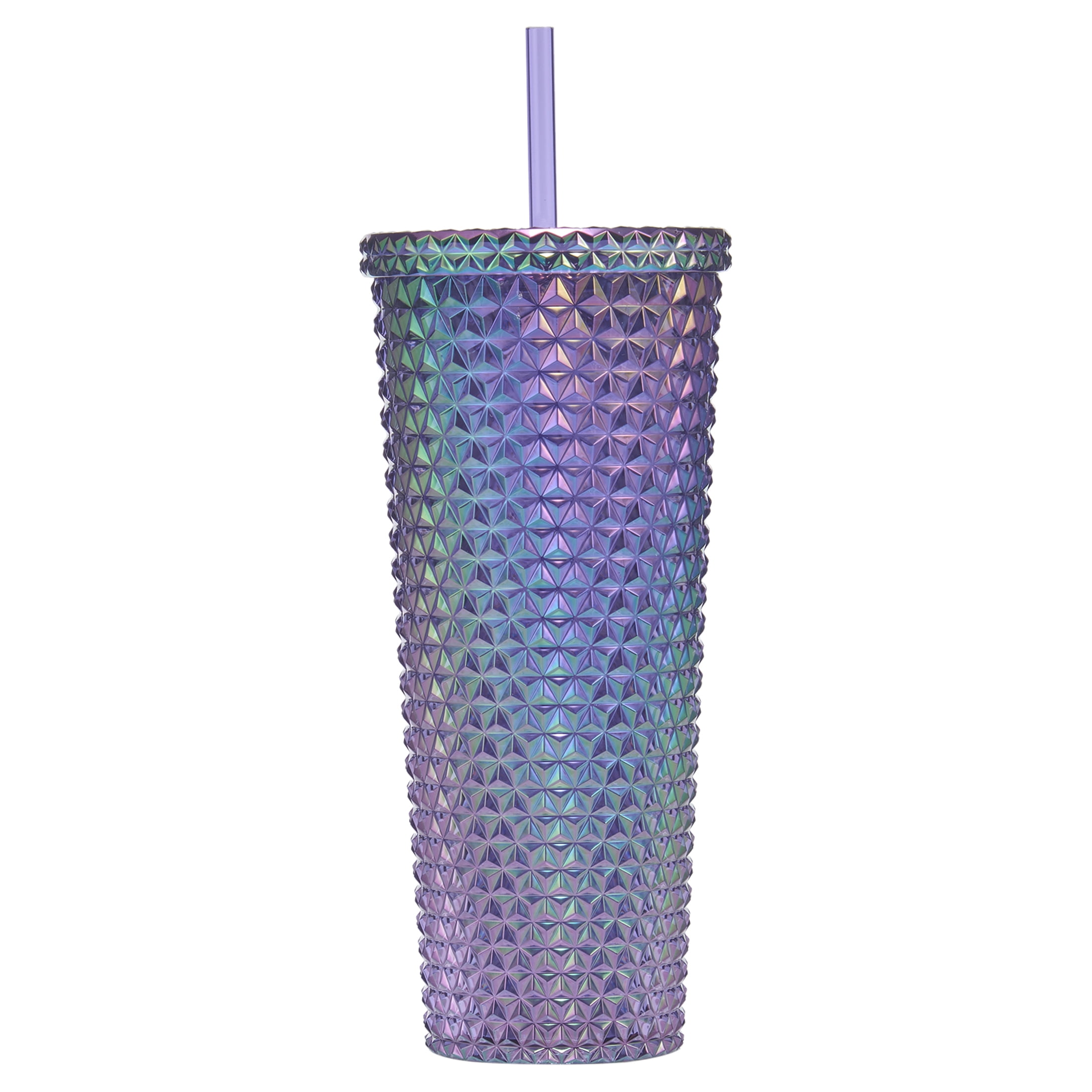 Way to Celebrate 26oz Double Wall AS Plastic Textured Tumbler ...