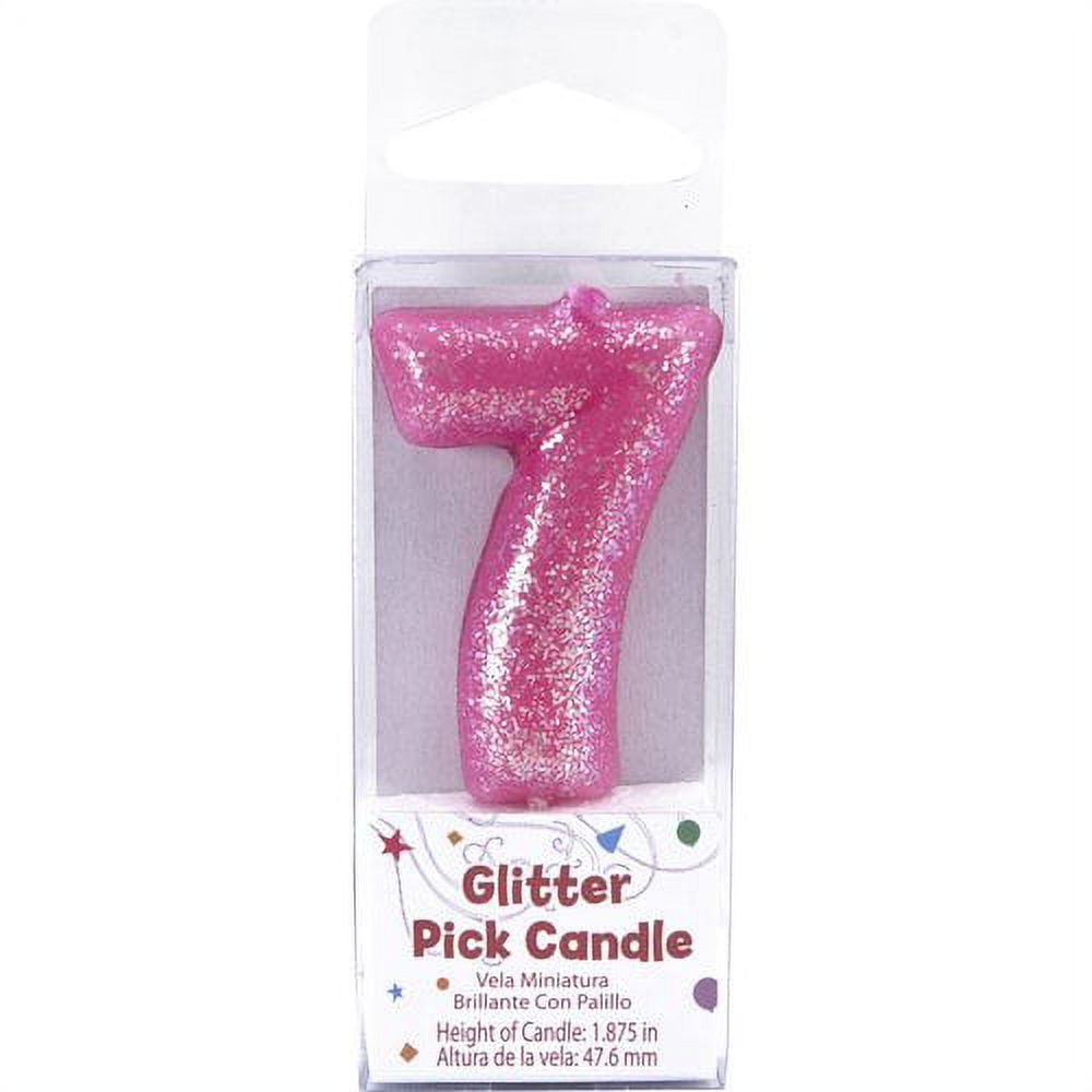 Way to Celebrate #7 Numeral Candle - Walmart.com