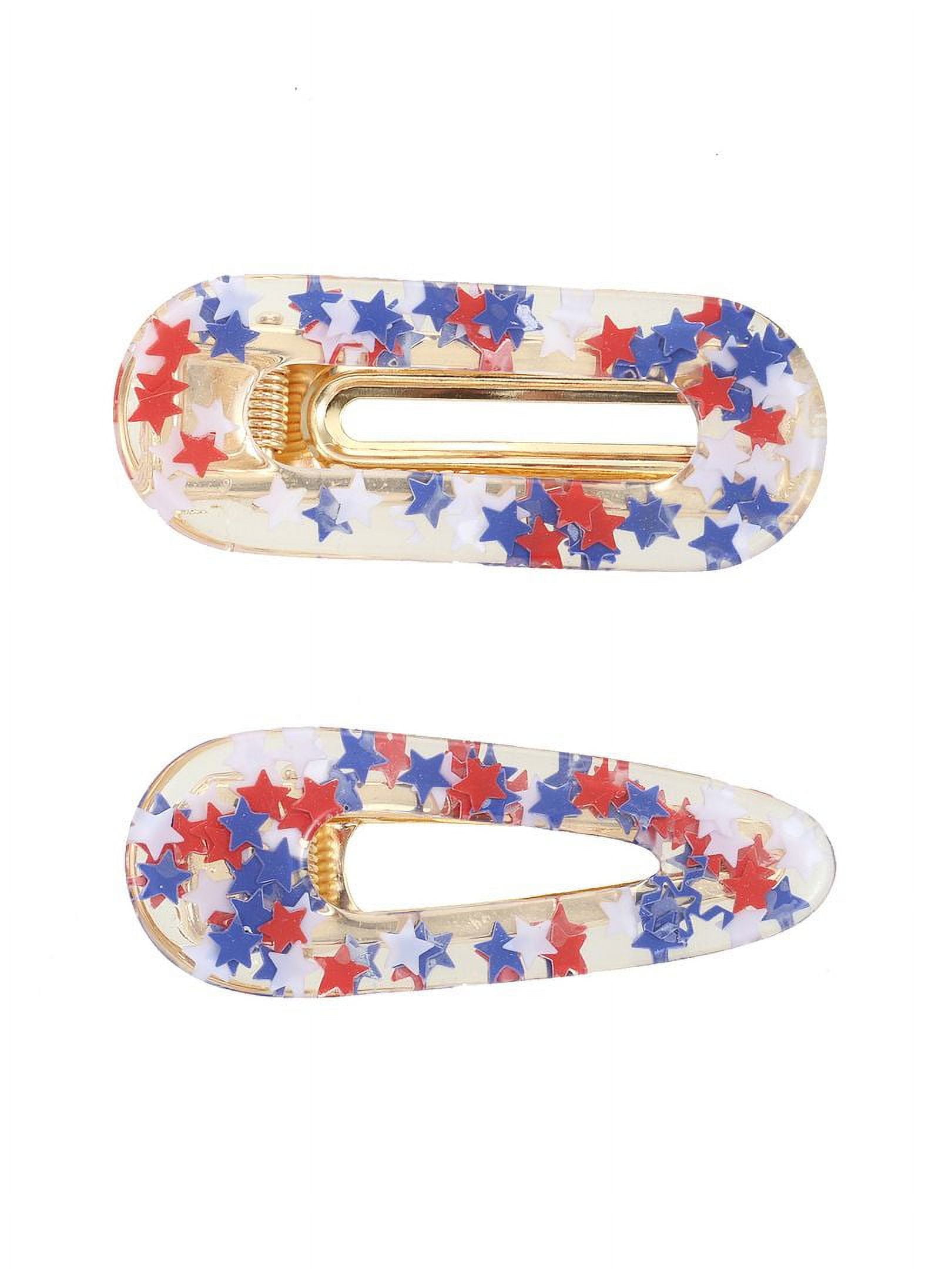 Way to Celebrate Americana Duo Hair Clip - Walmart.com