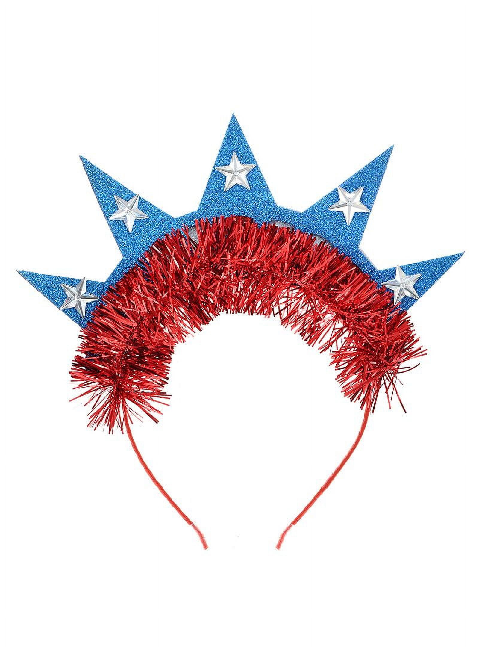 Way to Celebrate Americana Light Up Liberty Crown Headband - Walmart.com