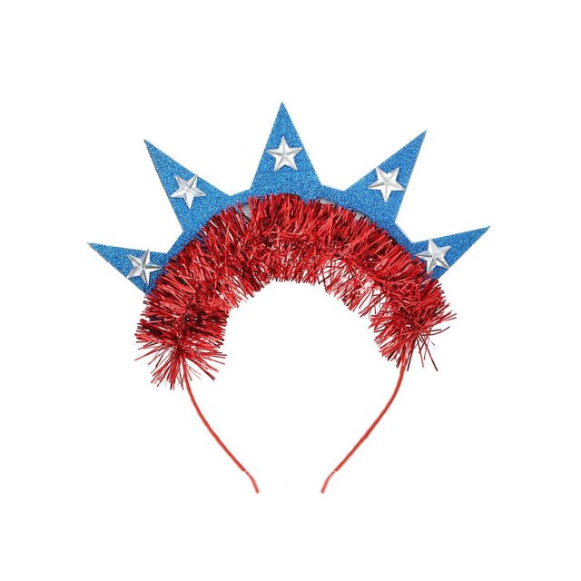 Way to Celebrate Americana Light Up Liberty Crown Headband - Walmart.com