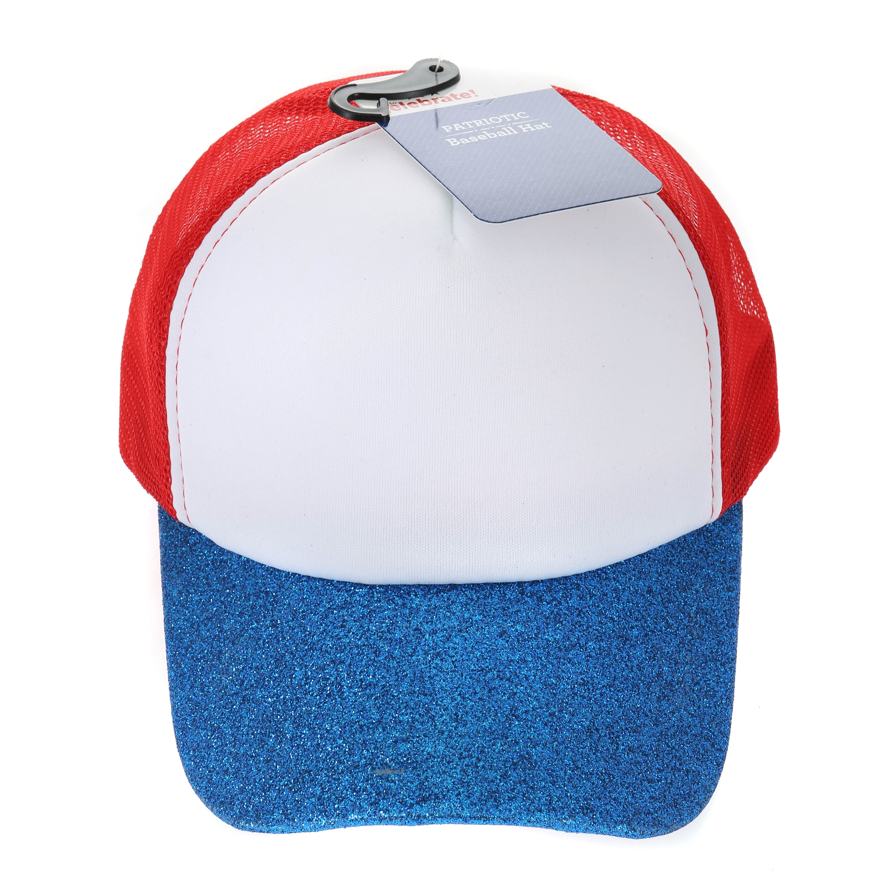 Way To Celebrate Americana Party Baseball Cap, Red, White and Blue ...