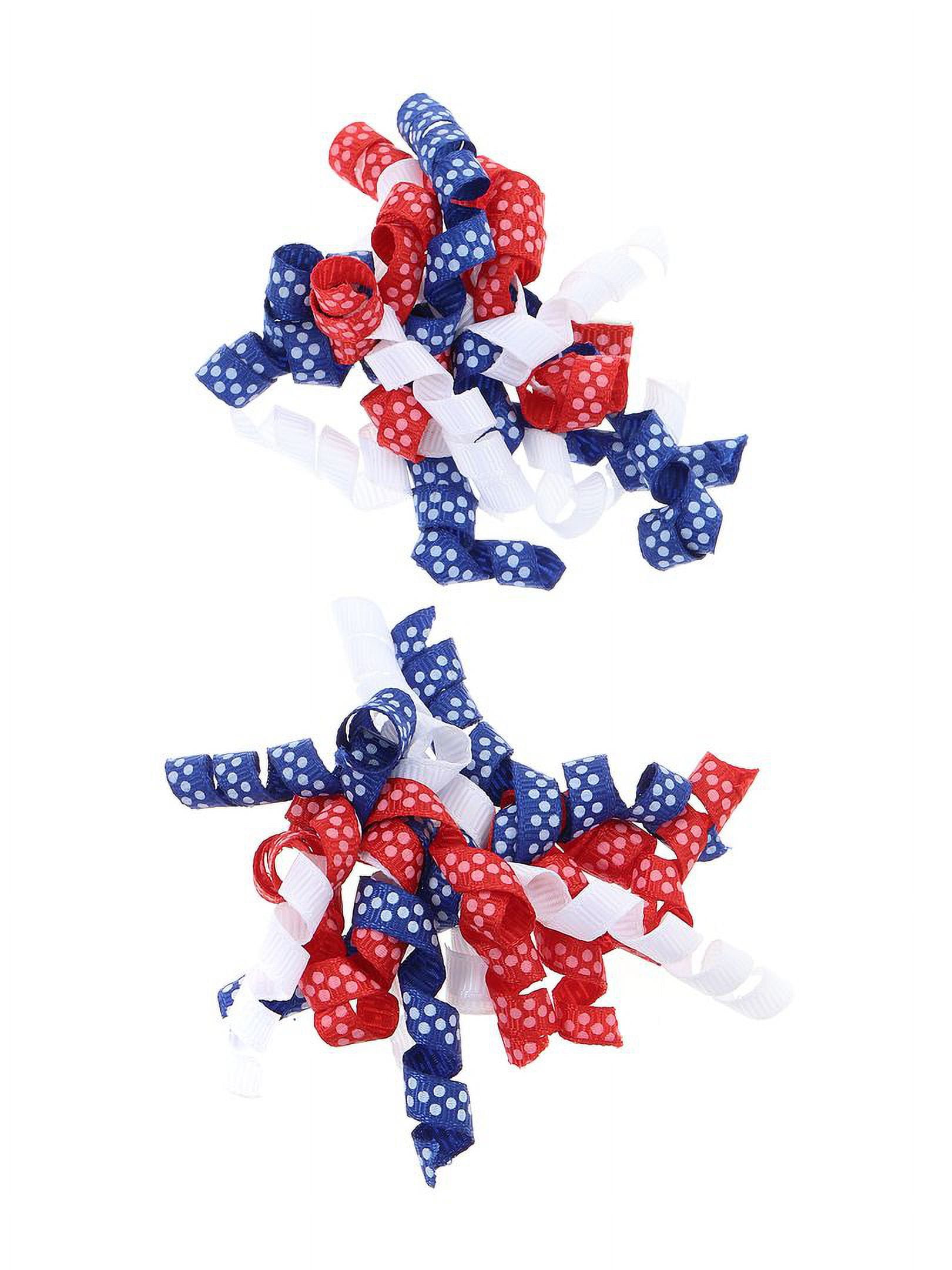 Way to Celebrate Americana Ribbon Barrettes, 2 Pieces - Walmart.com