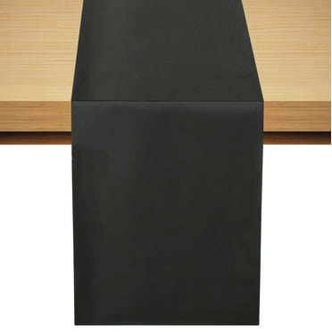 Mainstays Woven Diamond Table Runner - Black - 14"x72" - Walmart.com