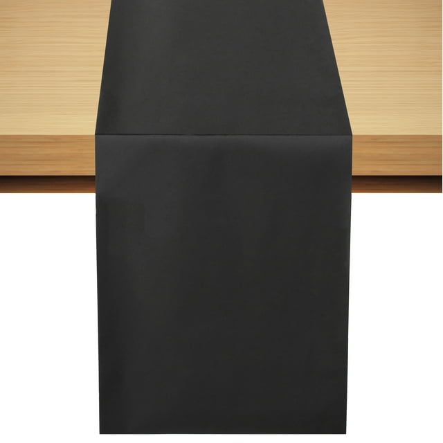 Way to Celebrate! Black Chalkboard Table Runner with Chalk, 9ft ...