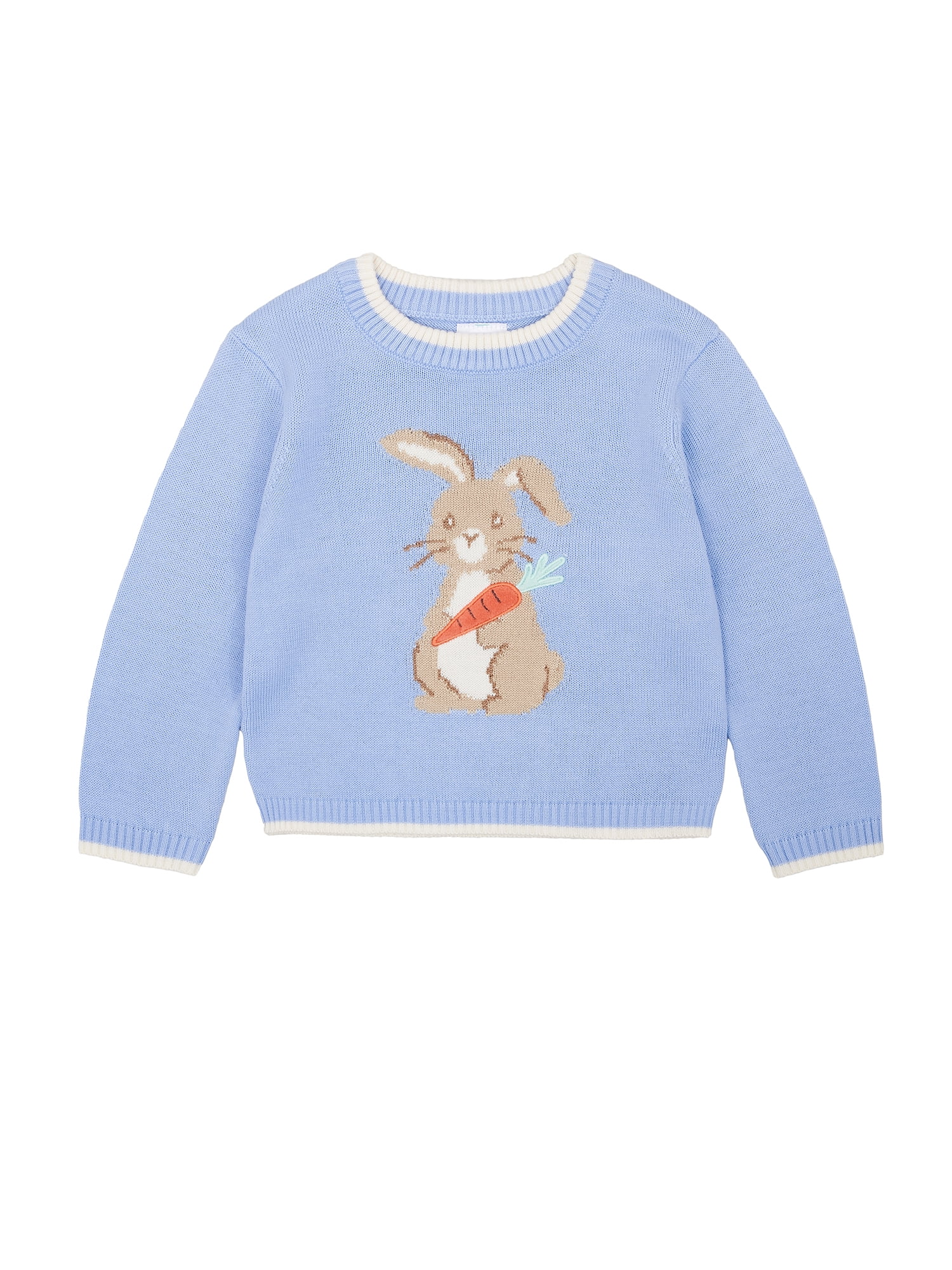 Way to Celebrate Toddler Long Sleeve Easter Sweater, Sizes 12M-5T ...
