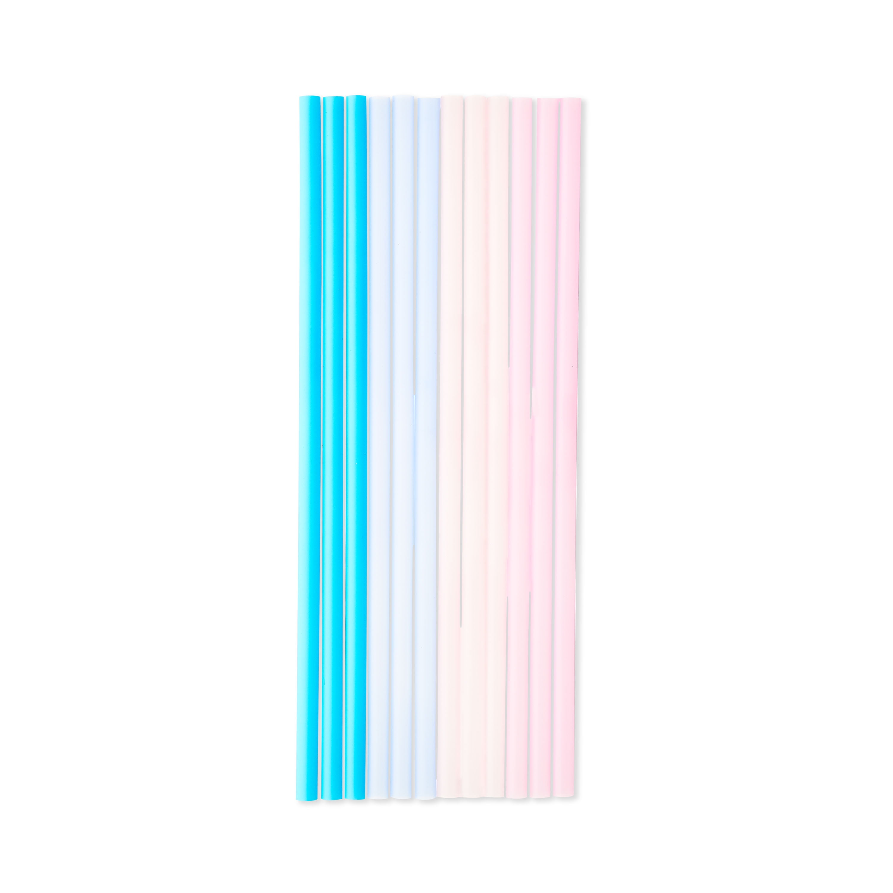 4th of July, Patriotic Color-Changing Plastic Straws, 9", 12 Count, by ...