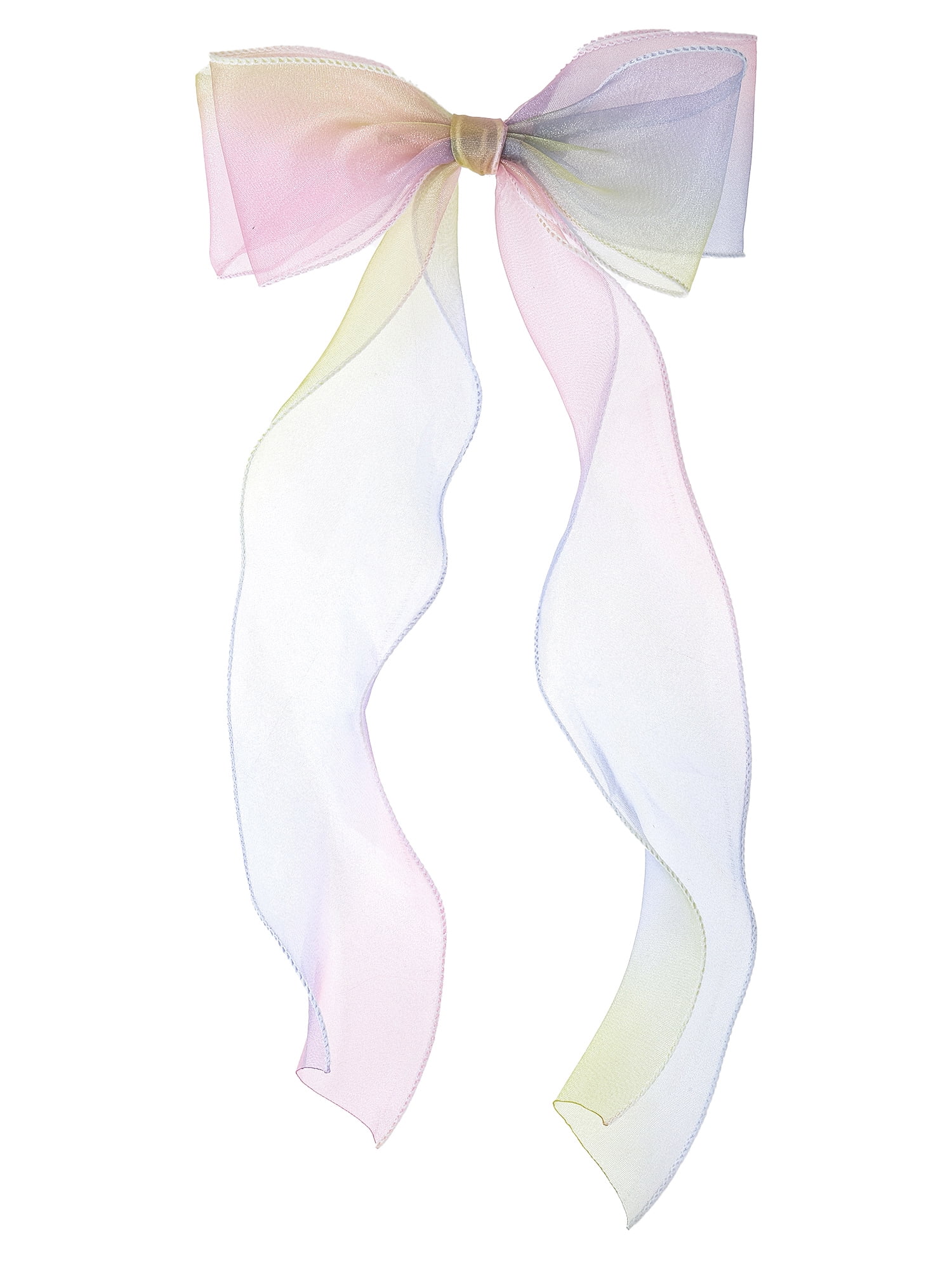 Way to Celebrate Easter Rainbow Color Hair Bow, 1 Piece - Walmart.com