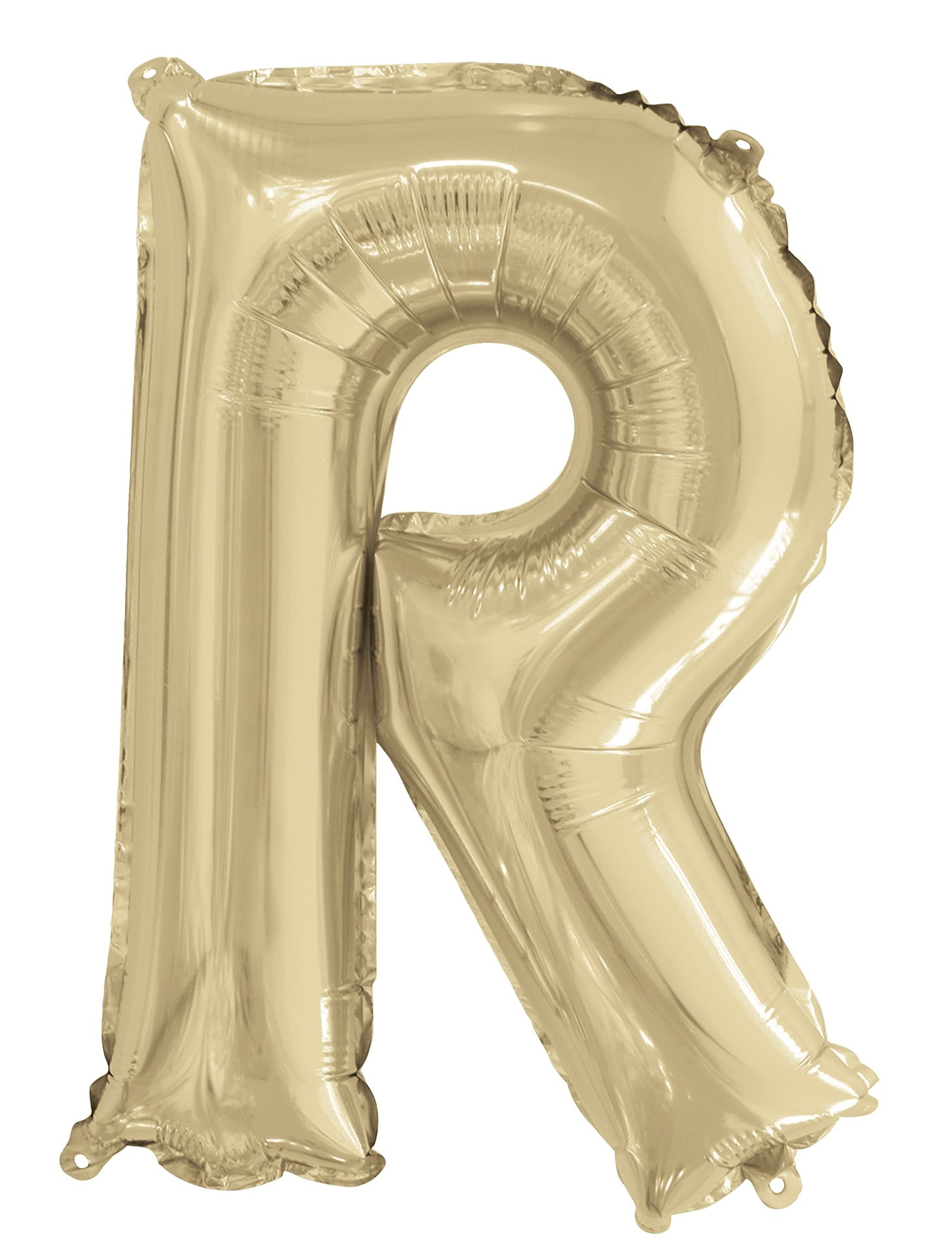 Way to Celebrate! Foil Letter Balloon, "R", Gold, 14in - Walmart.com