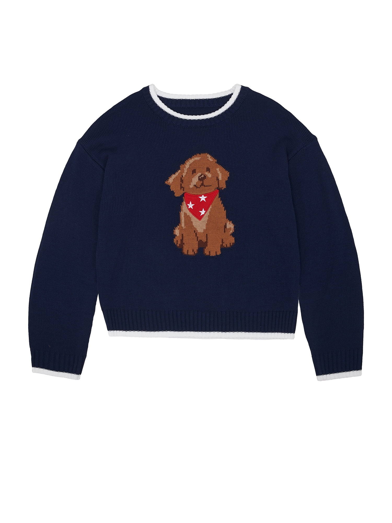 Way to Celebrate Girls Americana Sweater, sizes 4-18 - Walmart.com
