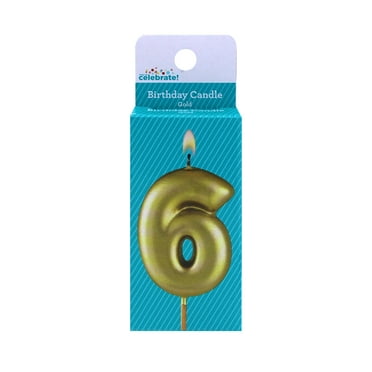 Assorted Color Spiral Birthday Candles, 8 Count, by Way To Celebrate ...