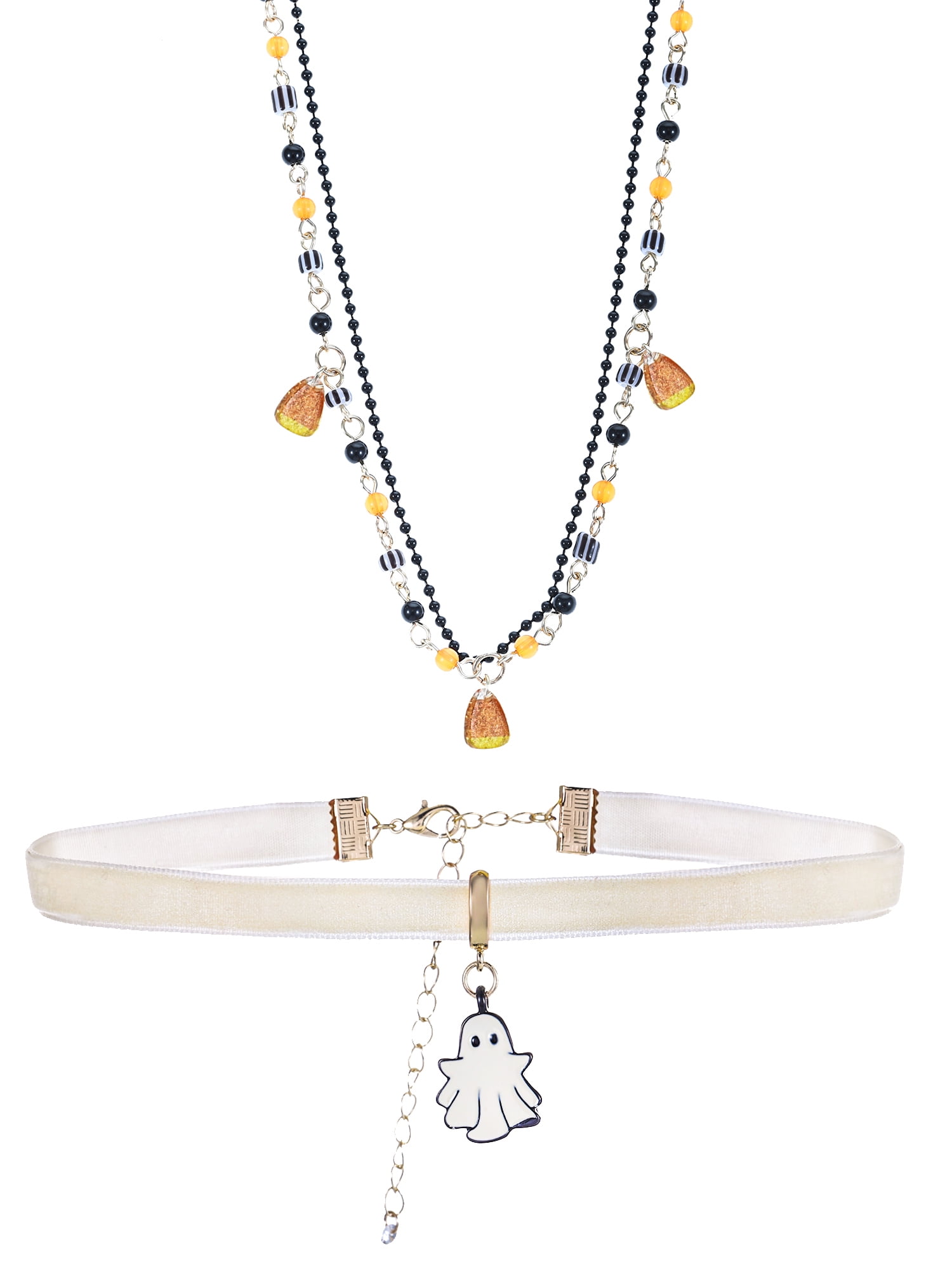 Way to Celebrate Halloween Ghost Choker Set, 2 Pieces - Walmart.com