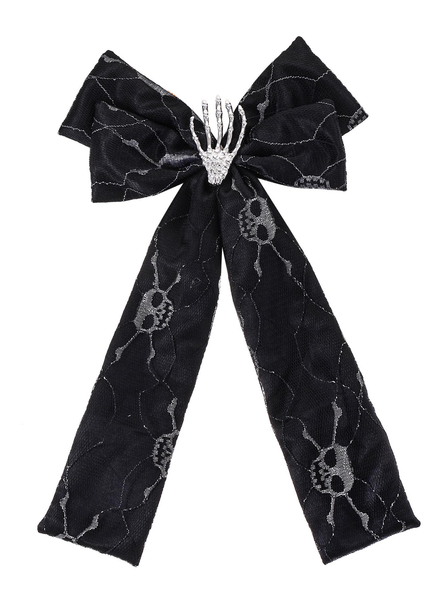 Way to Celebrate Halloween Hair Bow Barrette, Black, 1 Piece - Walmart.com