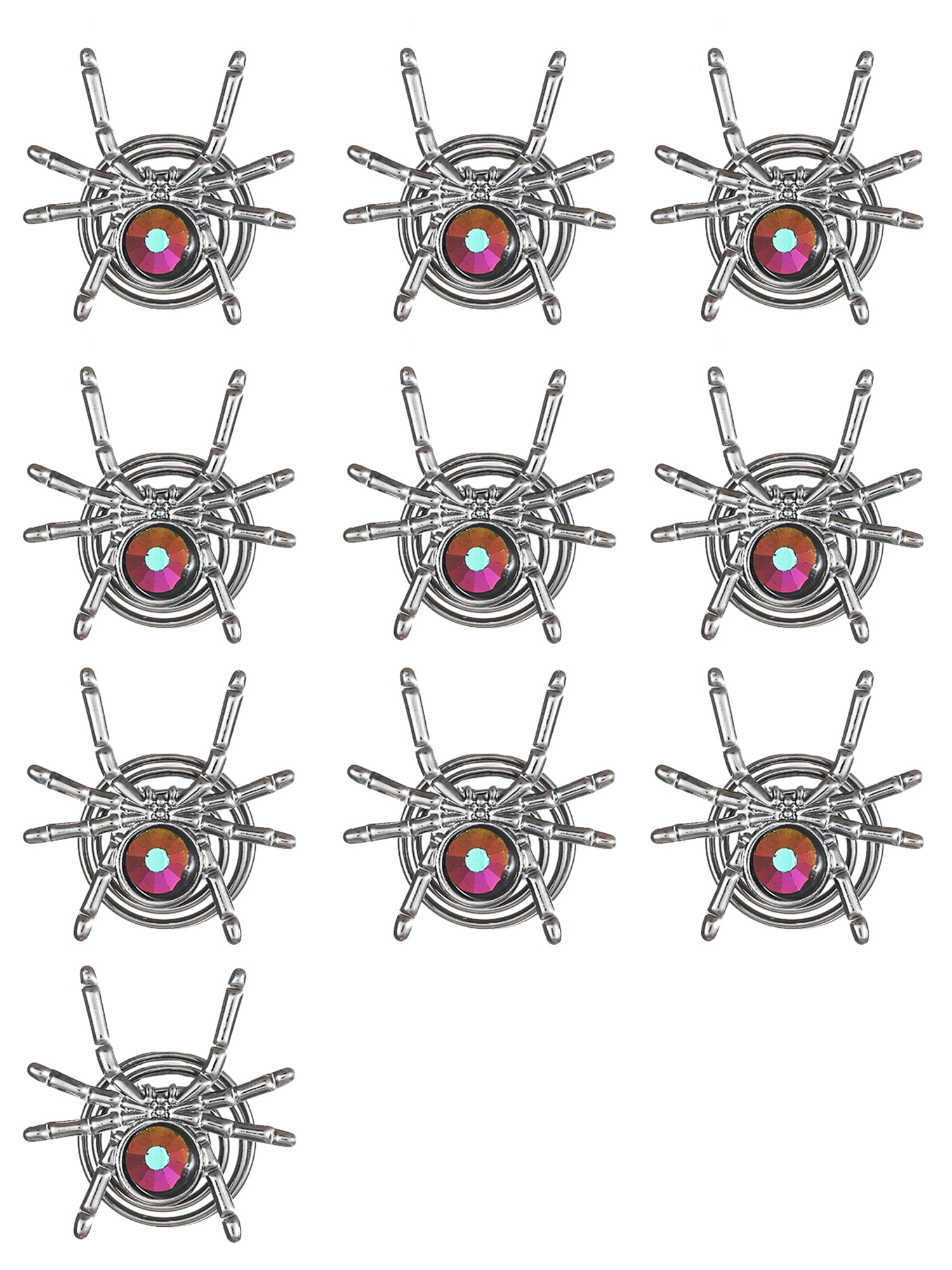 Way to Celebrate Halloween Spider Hair Coils, 10 Pieces - Walmart.com
