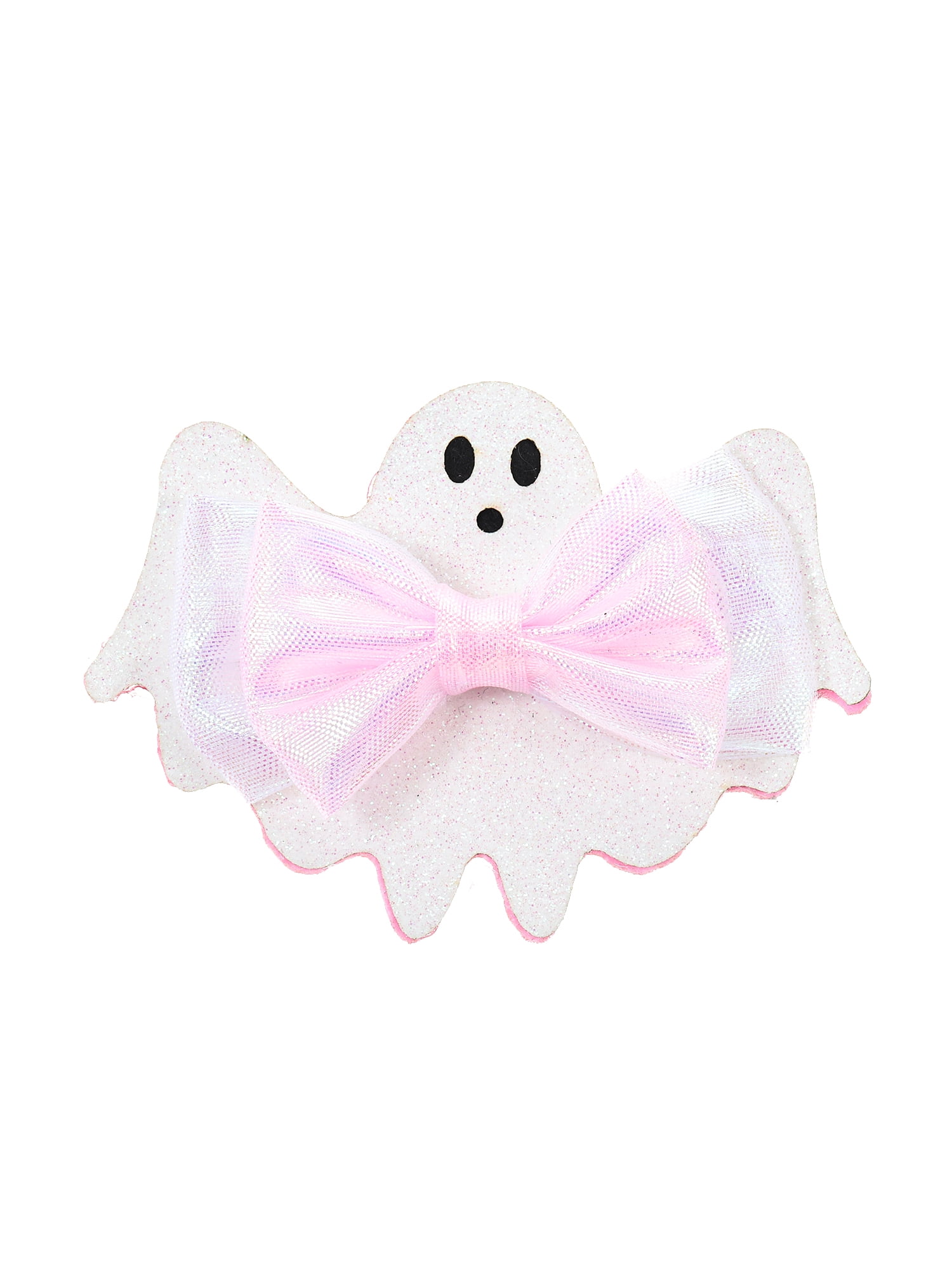Way to Celebrate Halloween White Ghost Motif Claw Clip, 1 Piece Hair ...