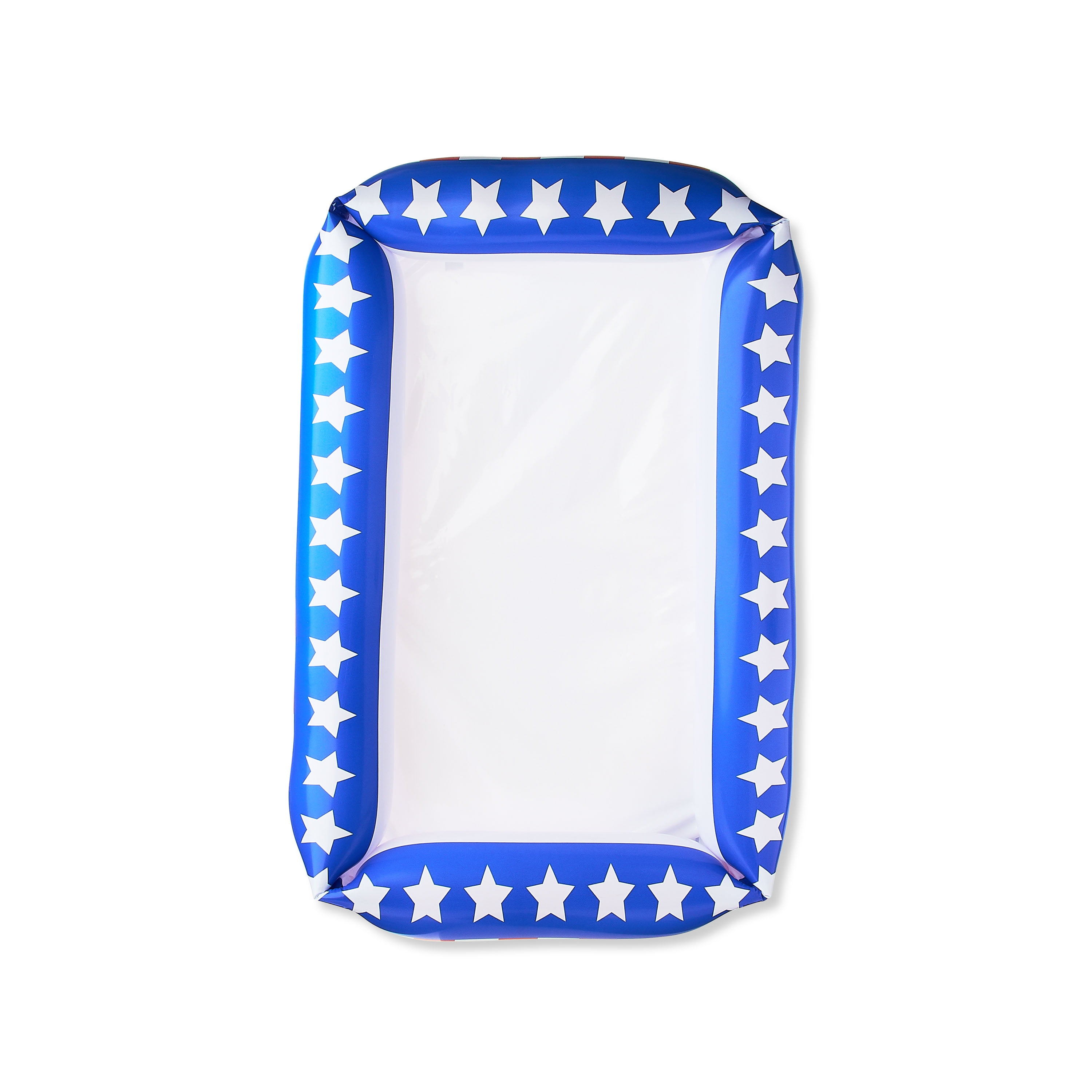 Way to Celebrate Inflatable Cooler, Rectangle Shape, Patriotic, Blue ...