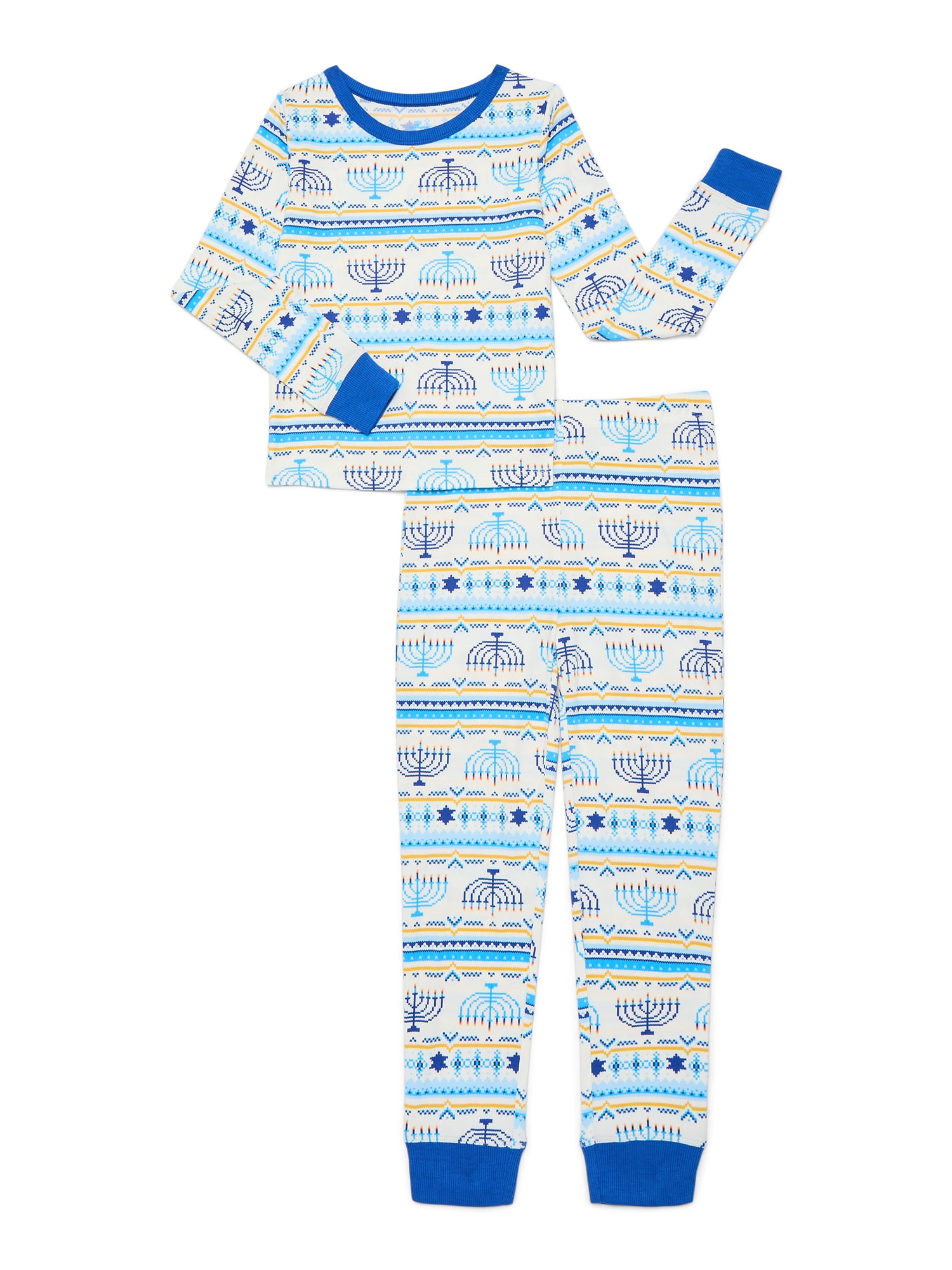 Hanukkah Kids' Matching Family Pajamas Set from Way to Celebrate, 2 ...