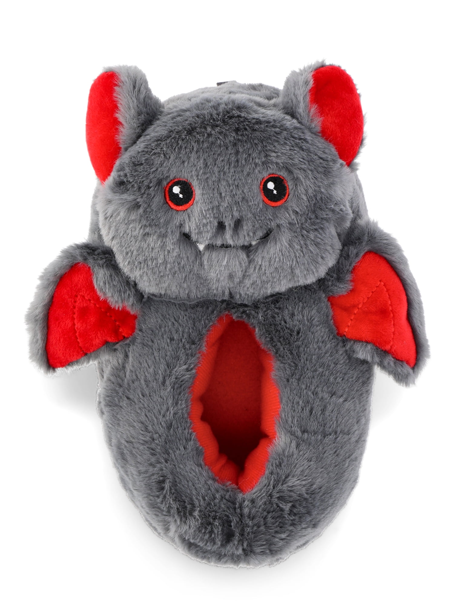 Way To Celebrate Kids Halloween Plush Critter Slippers - Soft, Cozy ...