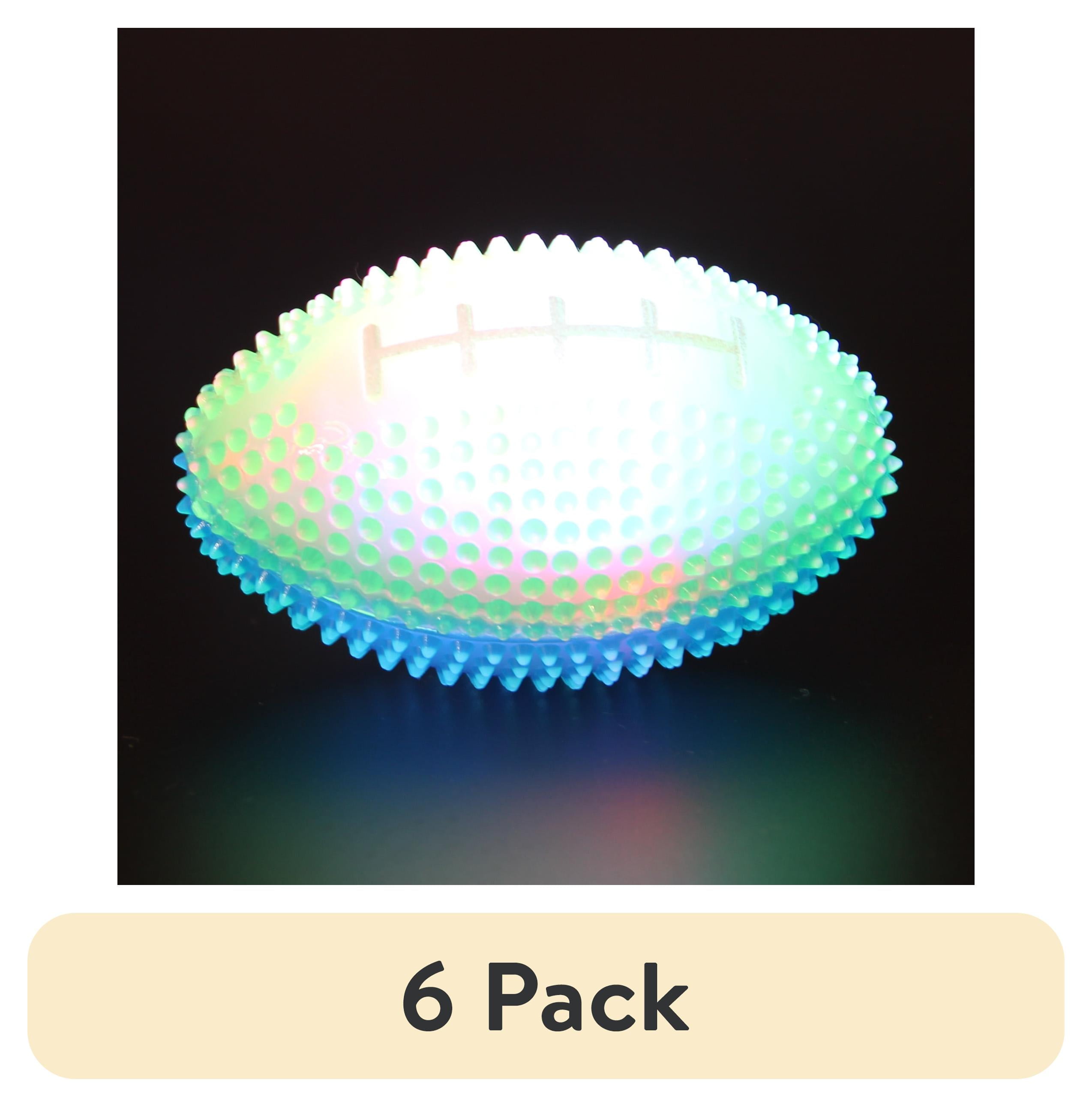 (6 pack) Way to Celebrate LIGHT UP FOOTBALL - Walmart.com