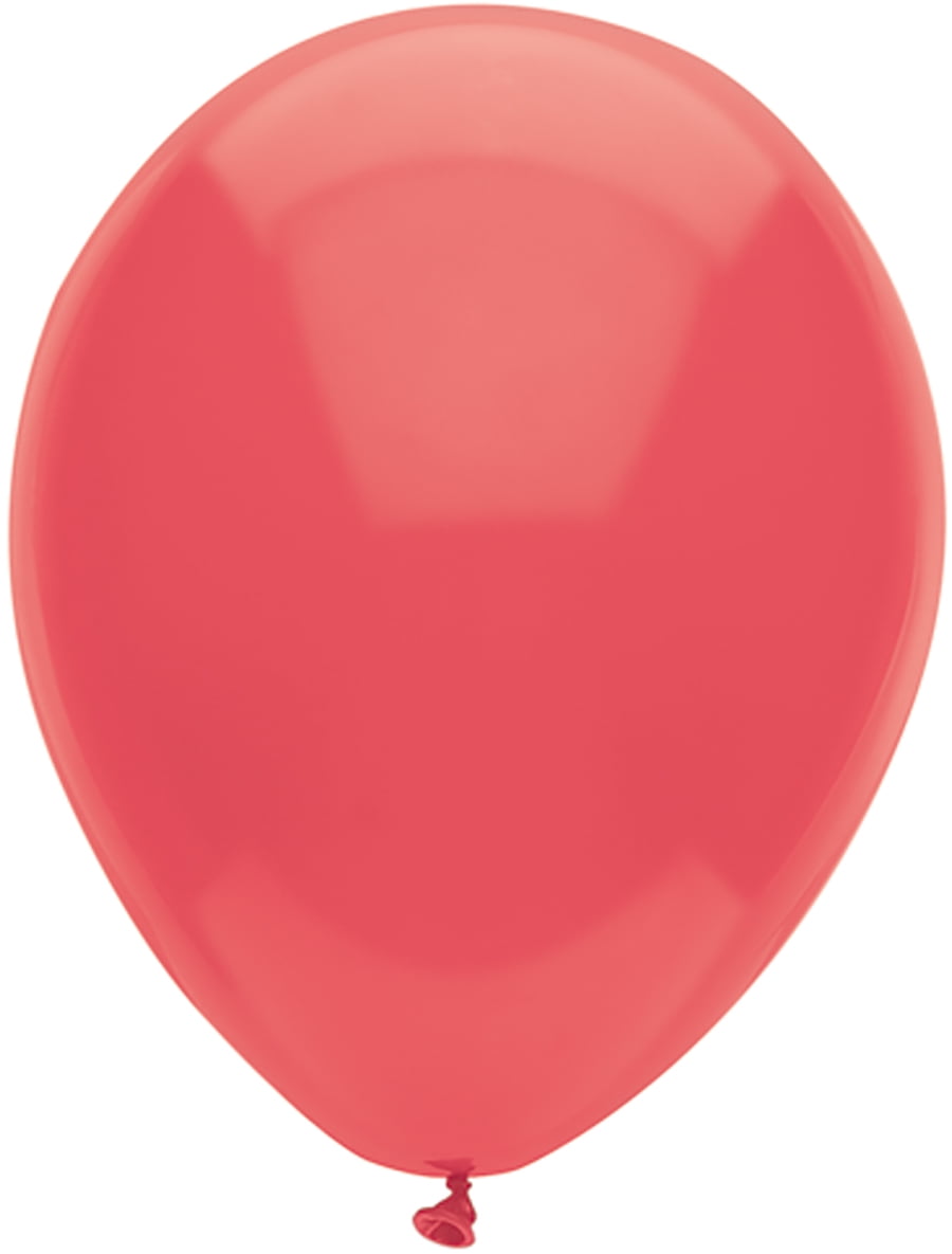 Way to Celebrate Latex Balloons 12" Dark Red, 12 Count Bag - Walmart.com
