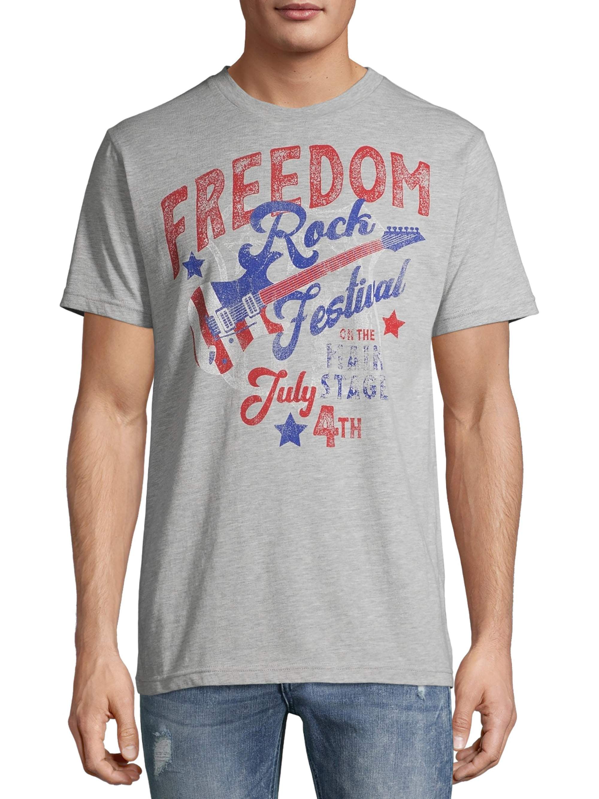 Way to Celebrate Men's Americana Main Stage T-Shirt - Walmart.com