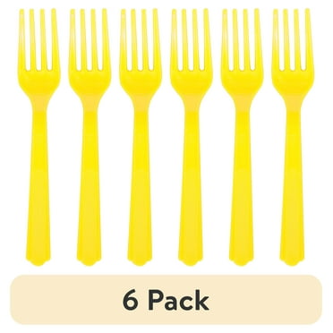Gold Splendor Look Like Real Gold Plastic Forks 120 ct - Walmart.com