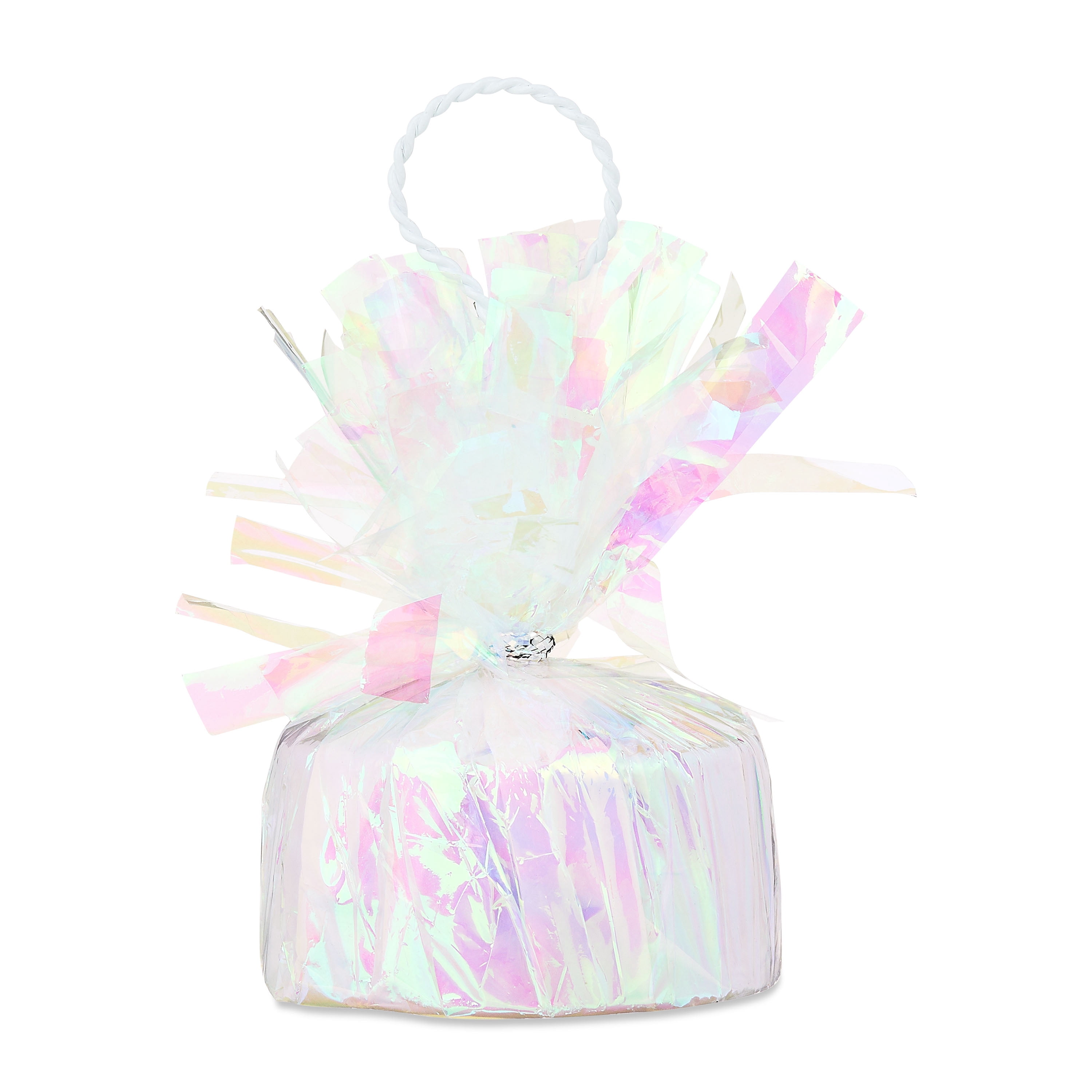 Way To Celebrate Iridescent Foil Balloon Weight for Party Decorations ...