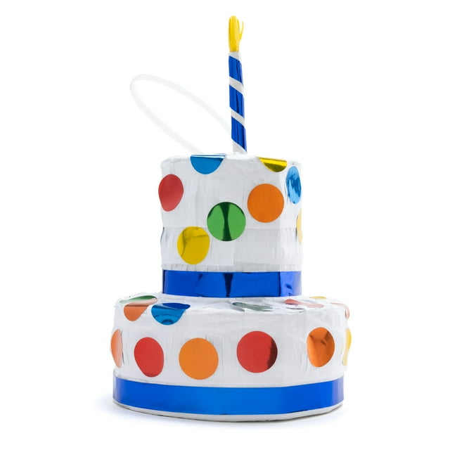 Way to Celebrate Party Mini Cake Character Foil Pinata Multi Colors ...