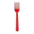 Disposable Plastic Forks, Red, 24 Count, by Way To Celebrate - Walmart.com
