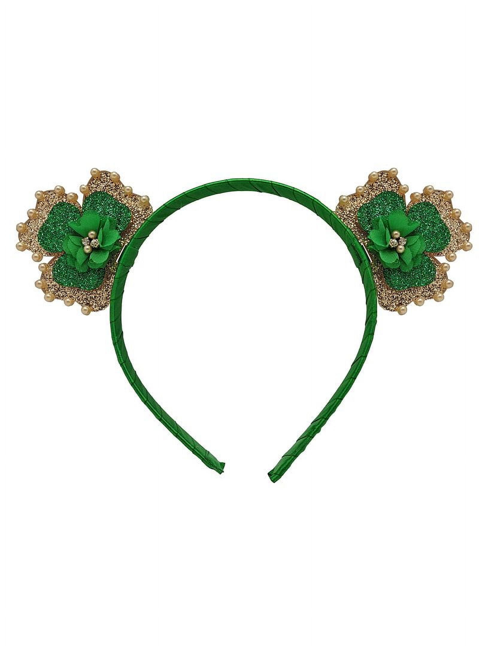 Way to Celebrate St. Patrick's Day Shamrock Head Bopper, Green and Gold ...