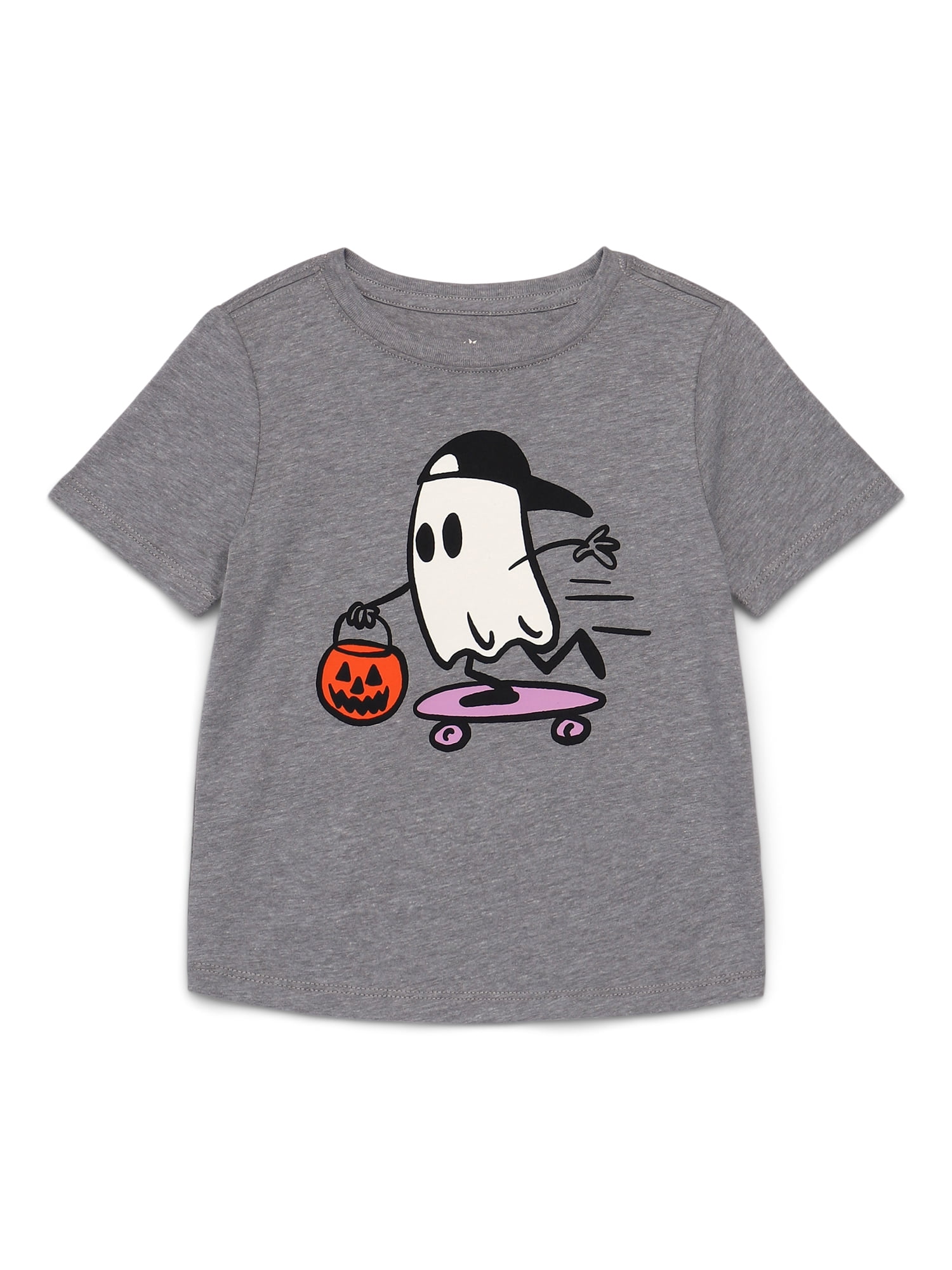 Halloween Toddlers' Graphic Tee with Short Sleeves from Way to Celebrate, Sizes 12M-5T - Walmart.com