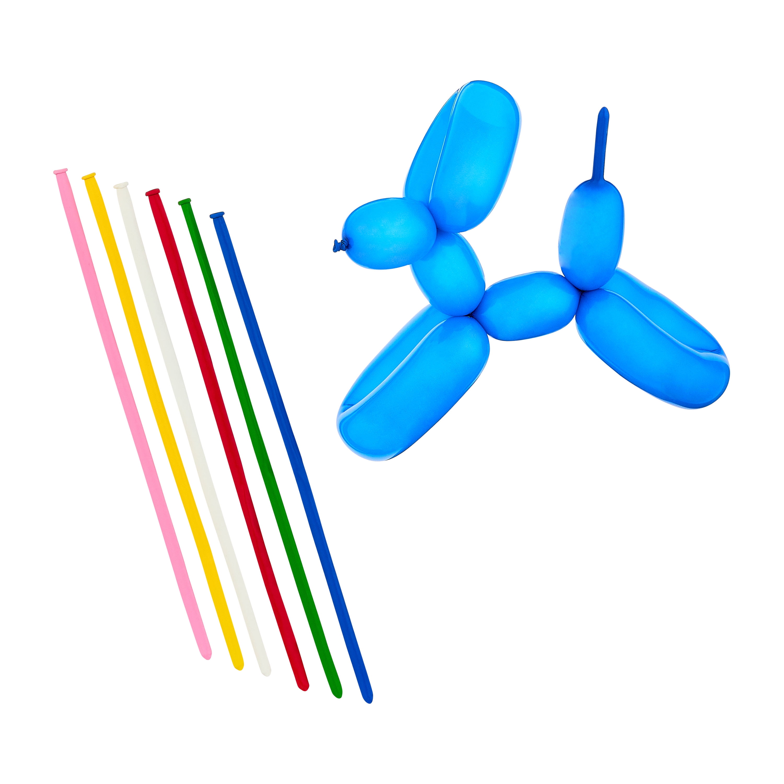 20 Count, 12 IN Each, Multicolor, Twisty Balloons, Party Favors, by Way ...