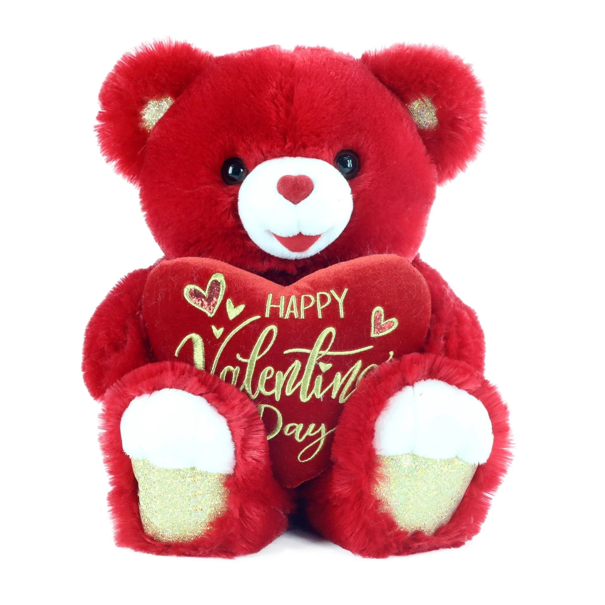 KC Republic Valentine’s Day Gift Large 18" Sweetheart Teddy Bear Red ...