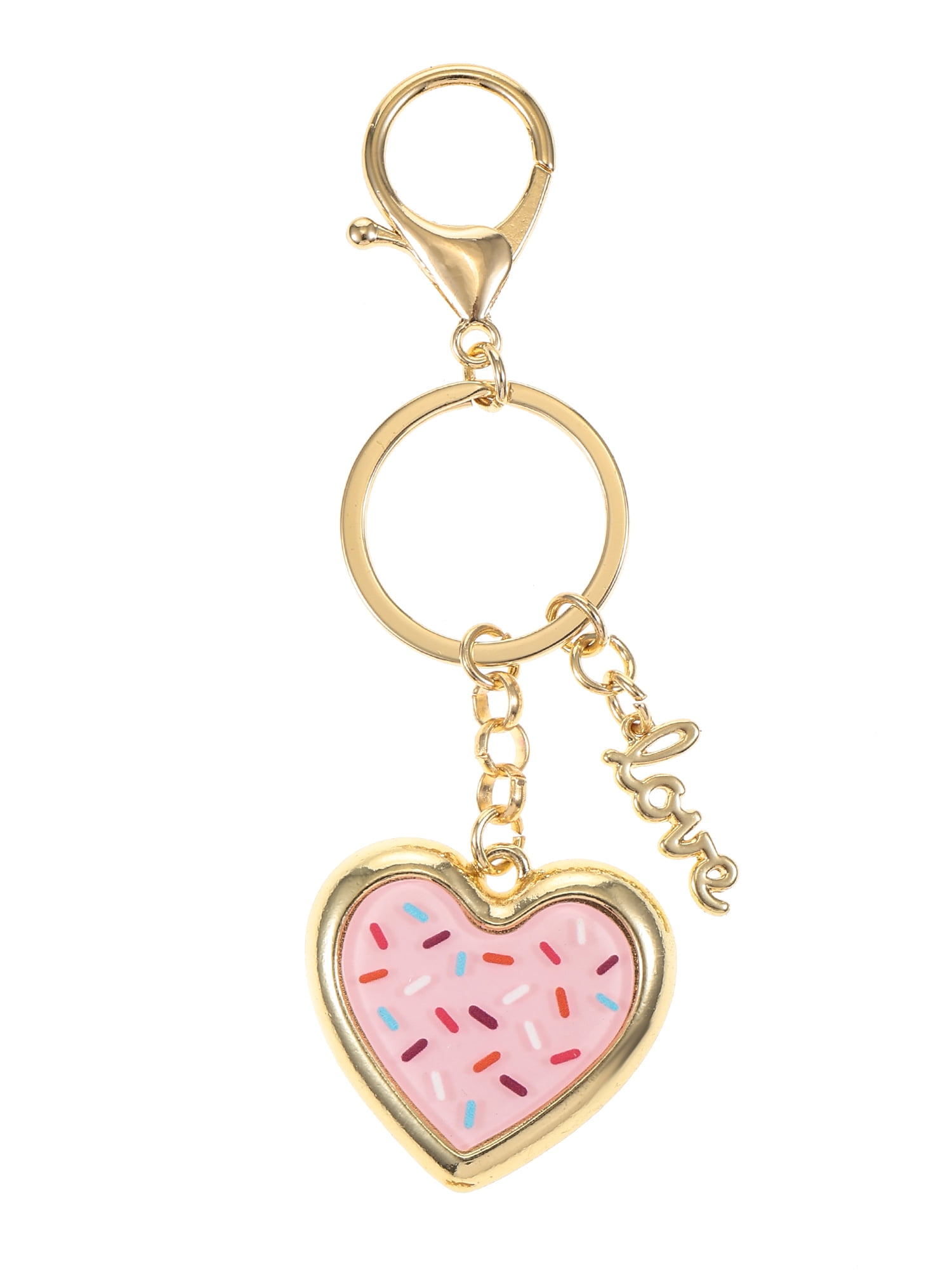 Way to Celebrate Valentine's Day Pink Heart Key Ring, 1 Piece - Walmart.com