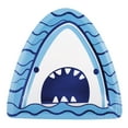 Way to Celebrate! Waves & Sharks Birthday Paper Dessert Plates, 8.25in ...
