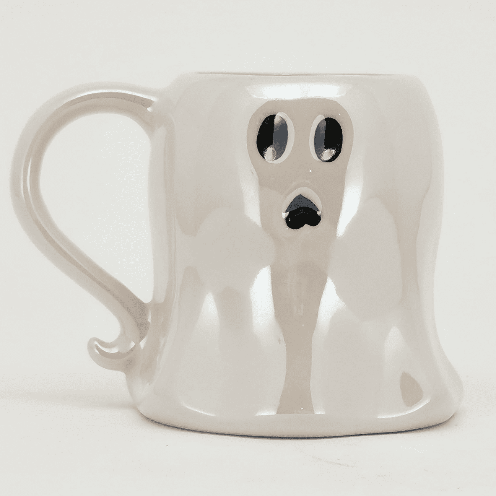 Way to Celebrate White Ghost Mug - Spooky Halloween Spirit - Walmart.com