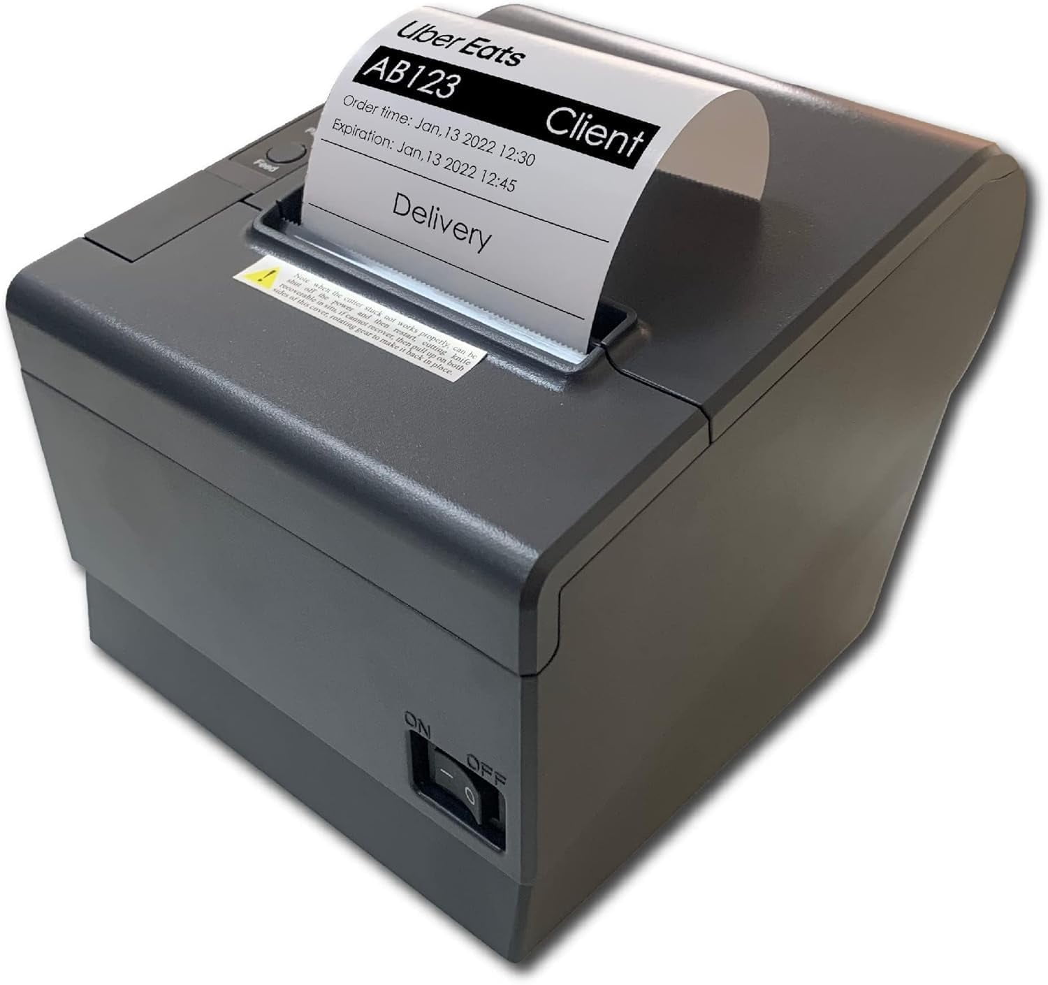 Waybill Shipping barcode QR Code Label Sticker printer for POS cash ...