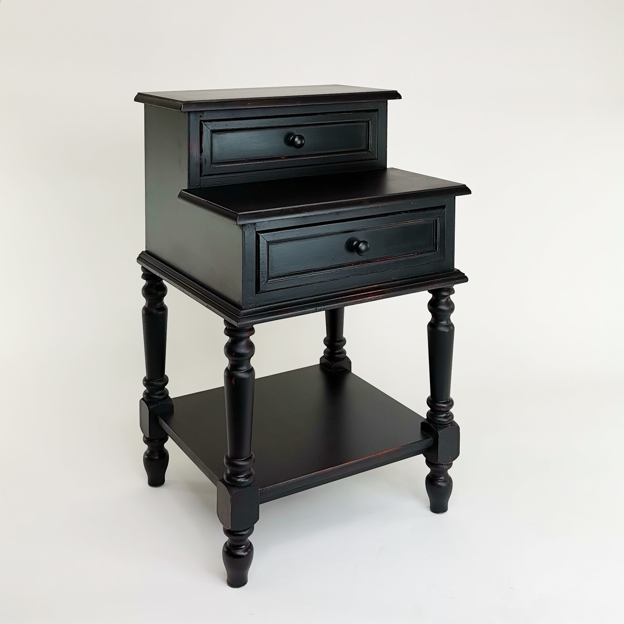 Wayborn Classic End Table in Black - Walmart.com