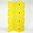 Wayborn Hunter Room Divider in Yellow - Walmart.com