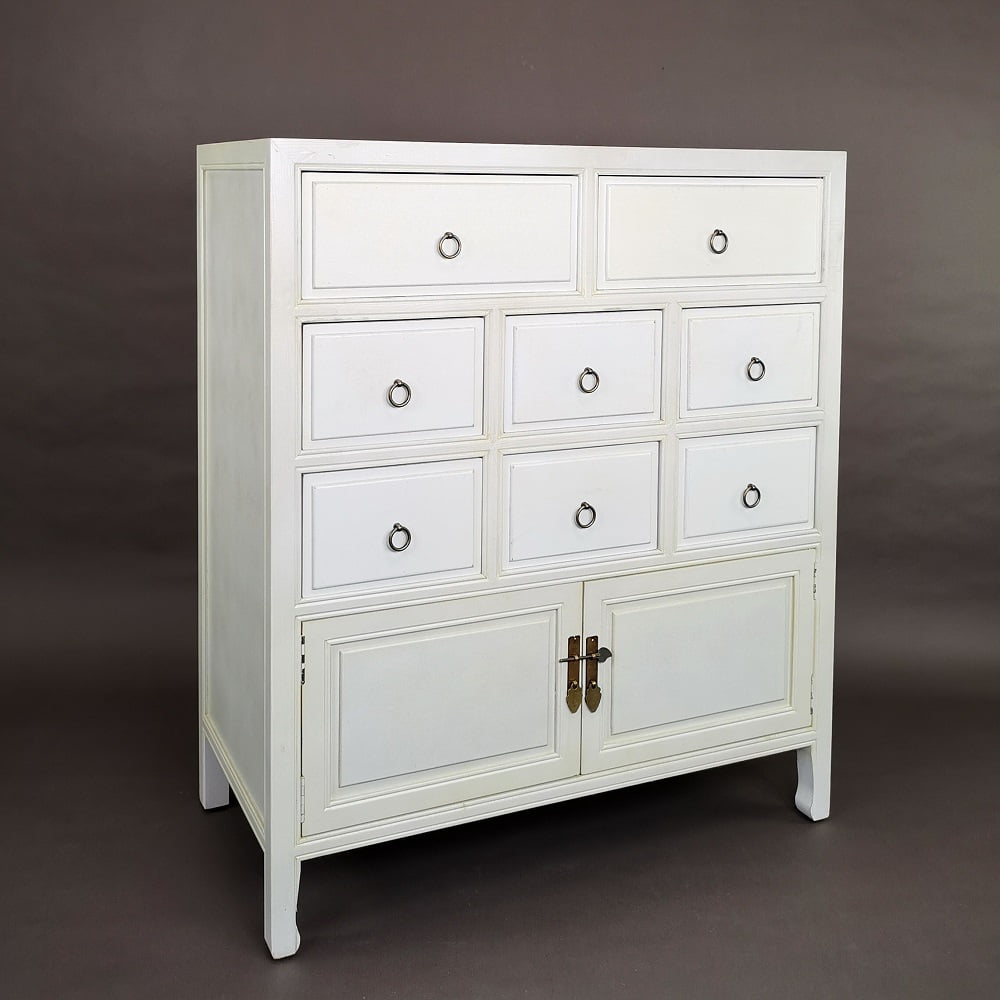 Wayborn White Basswood Suchow Chest 36″X18″X42″ - Walmart.com
