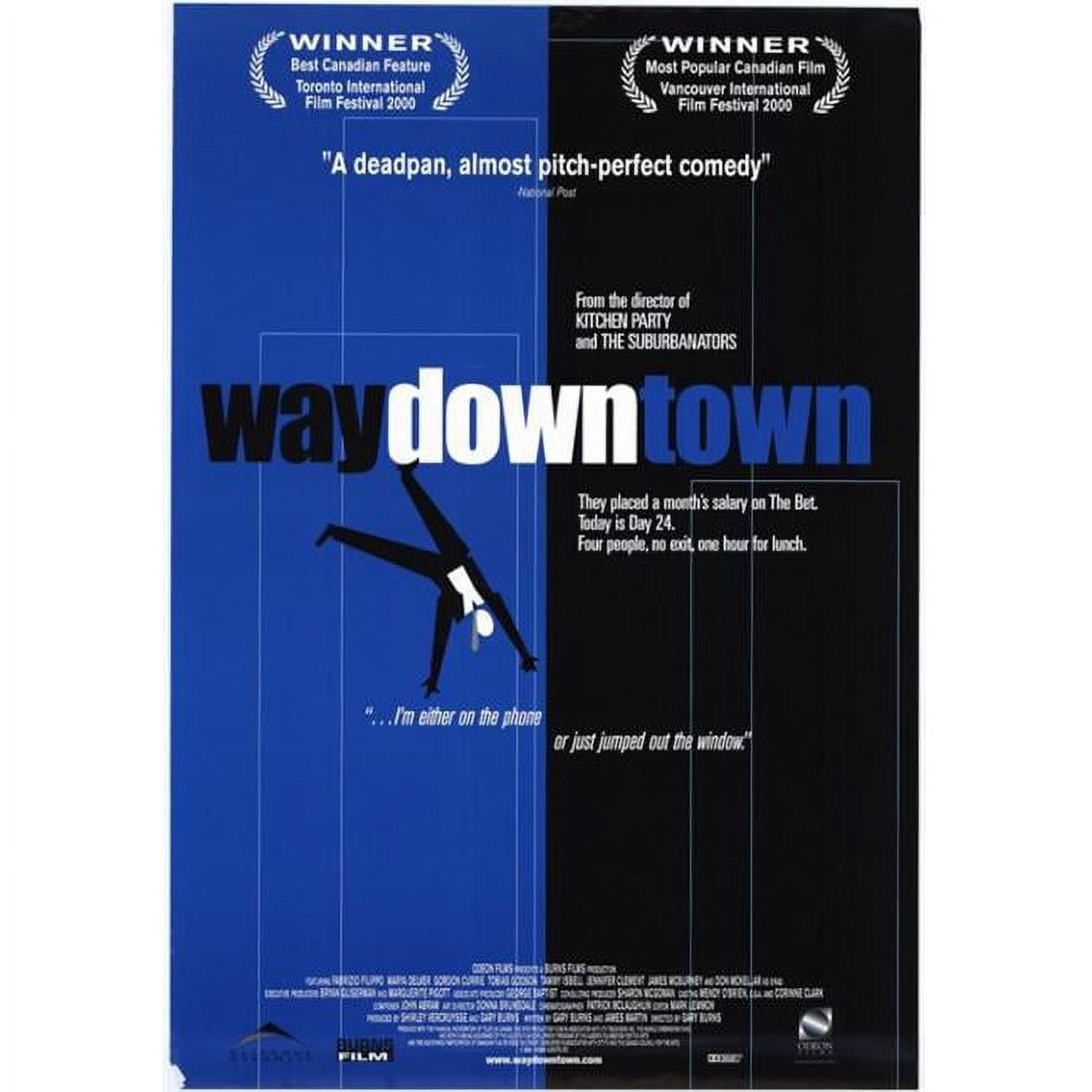 Waydowntown Movie Poster - 27 x 40 in. - Walmart.com