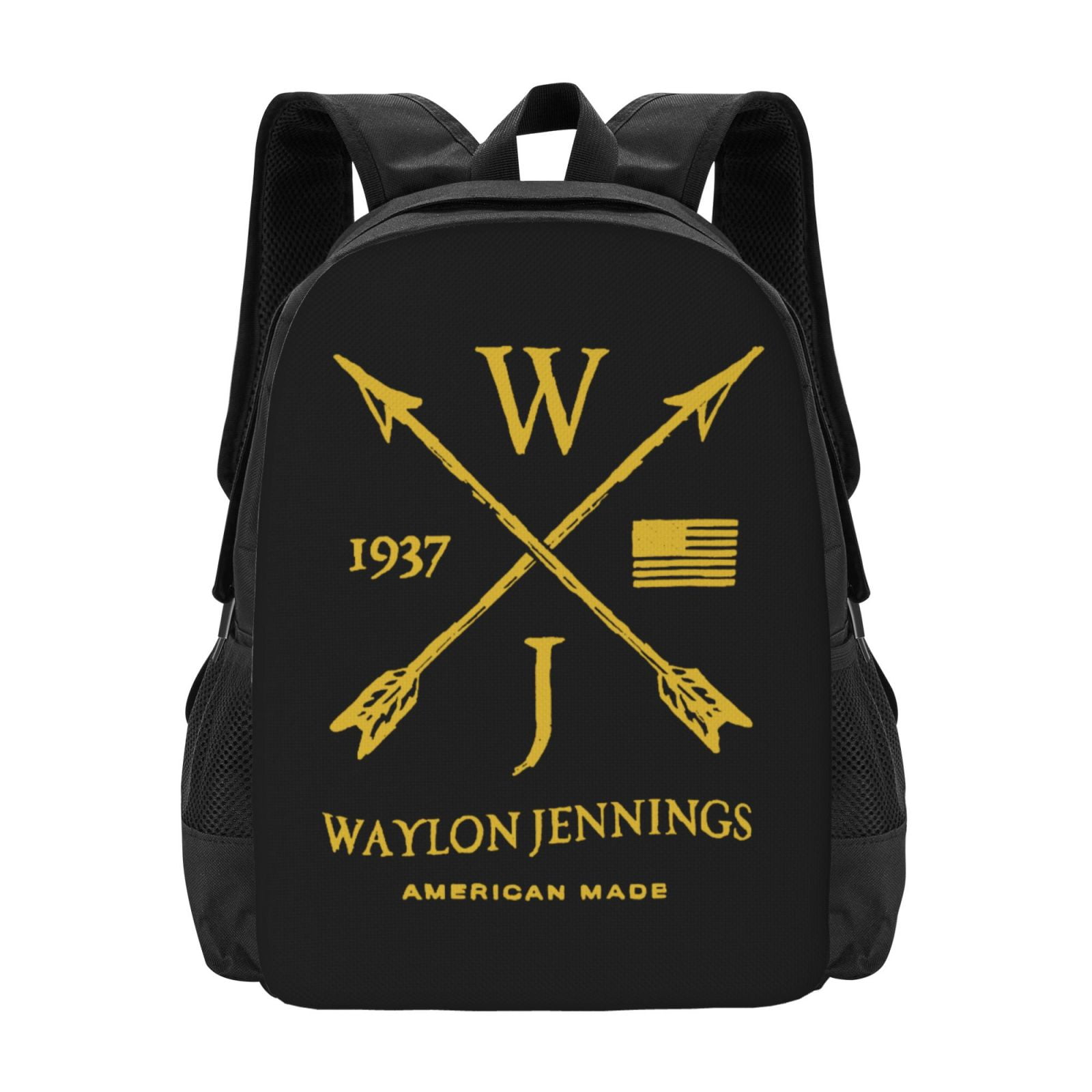 Waylon Jennings Arrows Backpack Fashion Travel Backpack Laptop Backpack ...