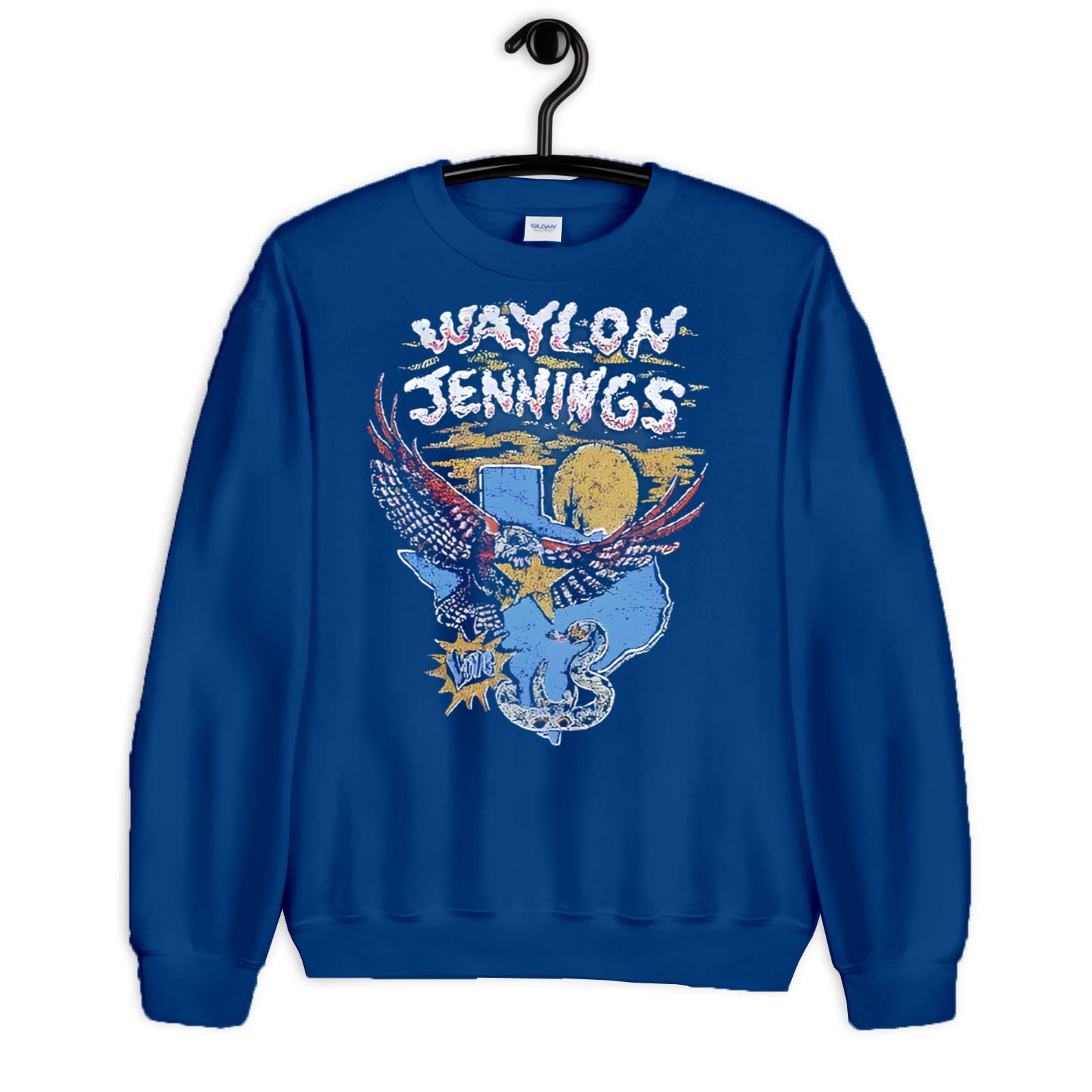 Waylon Jennings Eagle 2024 Shirt - Walmart.com