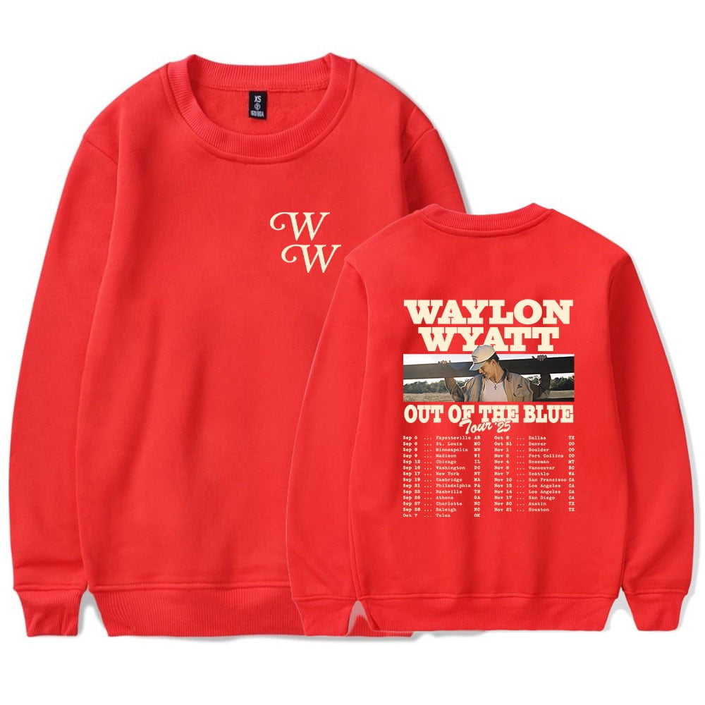 Waylon Wyatt Out of The Blue Tour 2025 Merch Sweatshirt Women Men ...