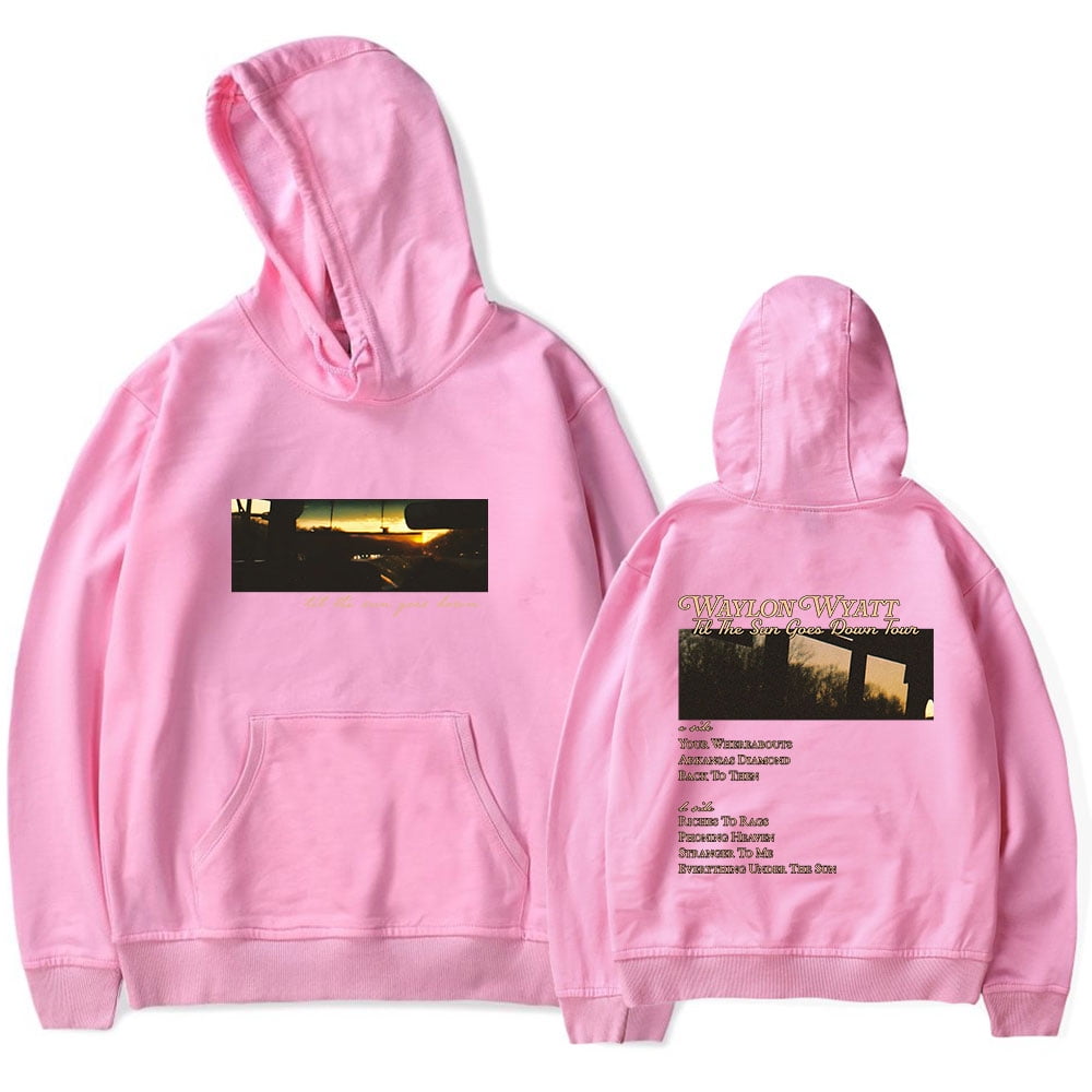 Waylon Wyatt Til The Sun Goes Down Tracklist Merch Hoodies Women Men Long Sleeve Casual ...