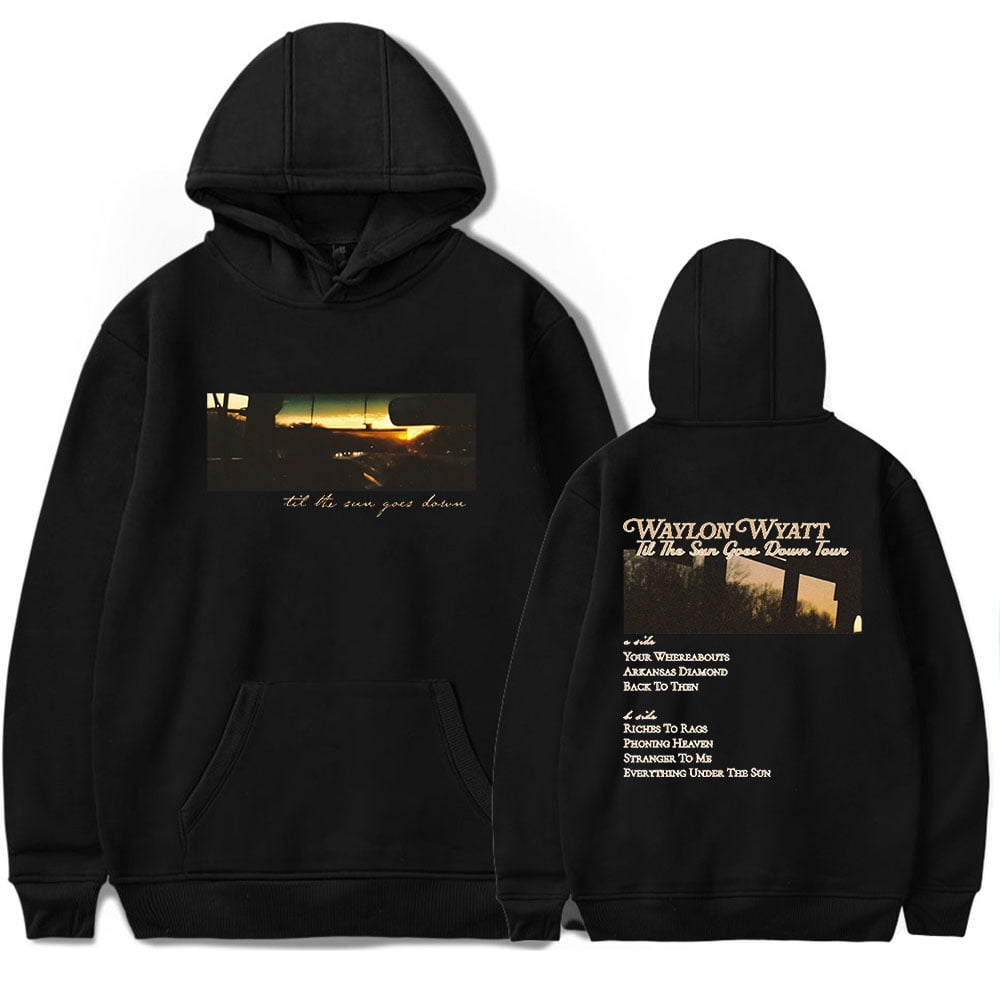 Waylon Wyatt Til The Sun Goes Down Vinyl Hoodie Merch Men/Women Winter ...